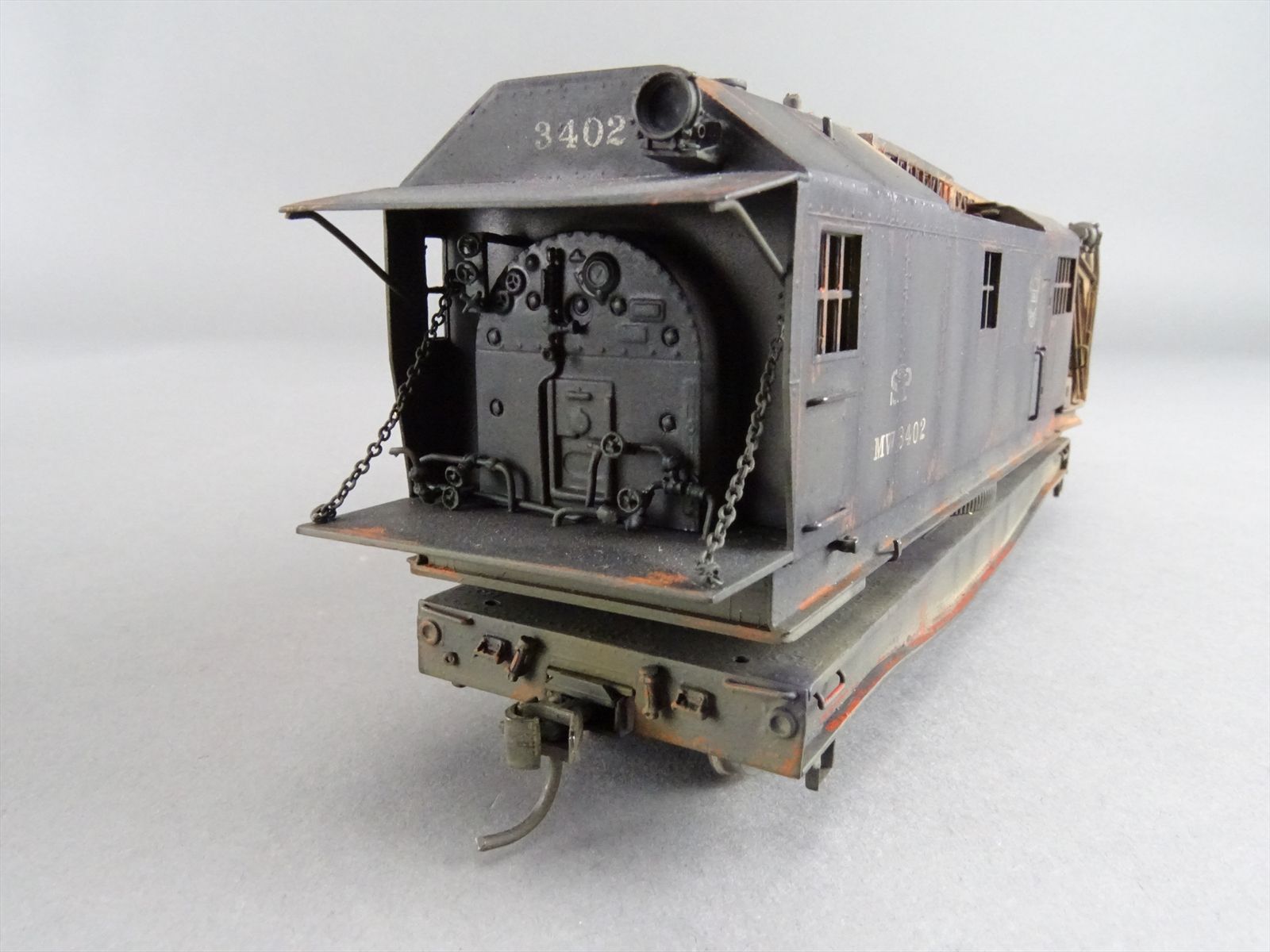 HO Brass Model - OMI 1328 UP as SP Southern Pacific Pile Driver ...
