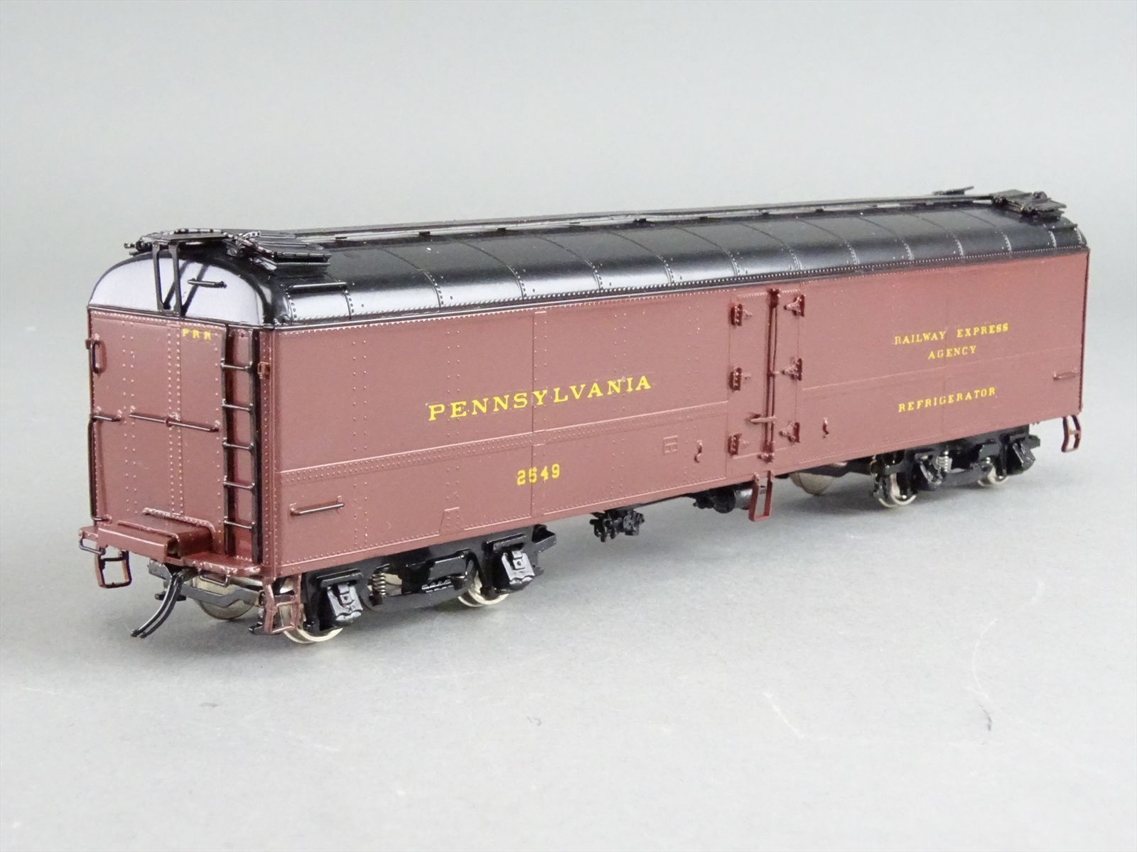 HO Brass Model - PSC 15888-1 PRR Pennsylvania R50B Express Reefer Car ...