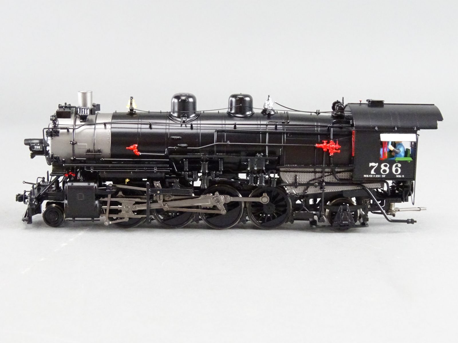 HO Brass Model - DP 2255 SP Southern Pacific T&NO MK-5 2-8-2 #786 - F/P ...