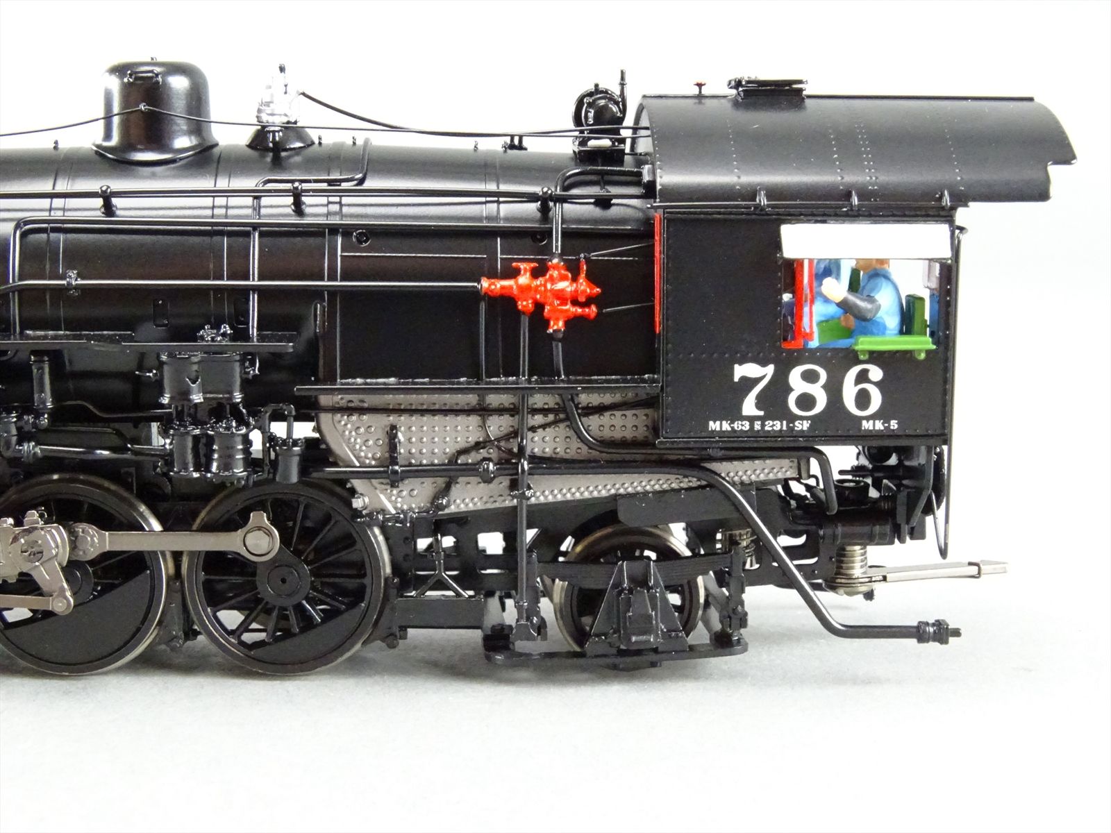 HO Brass Model - DP 2255 SP Southern Pacific T&NO MK-5 2-8-2 #786 - F/P ...