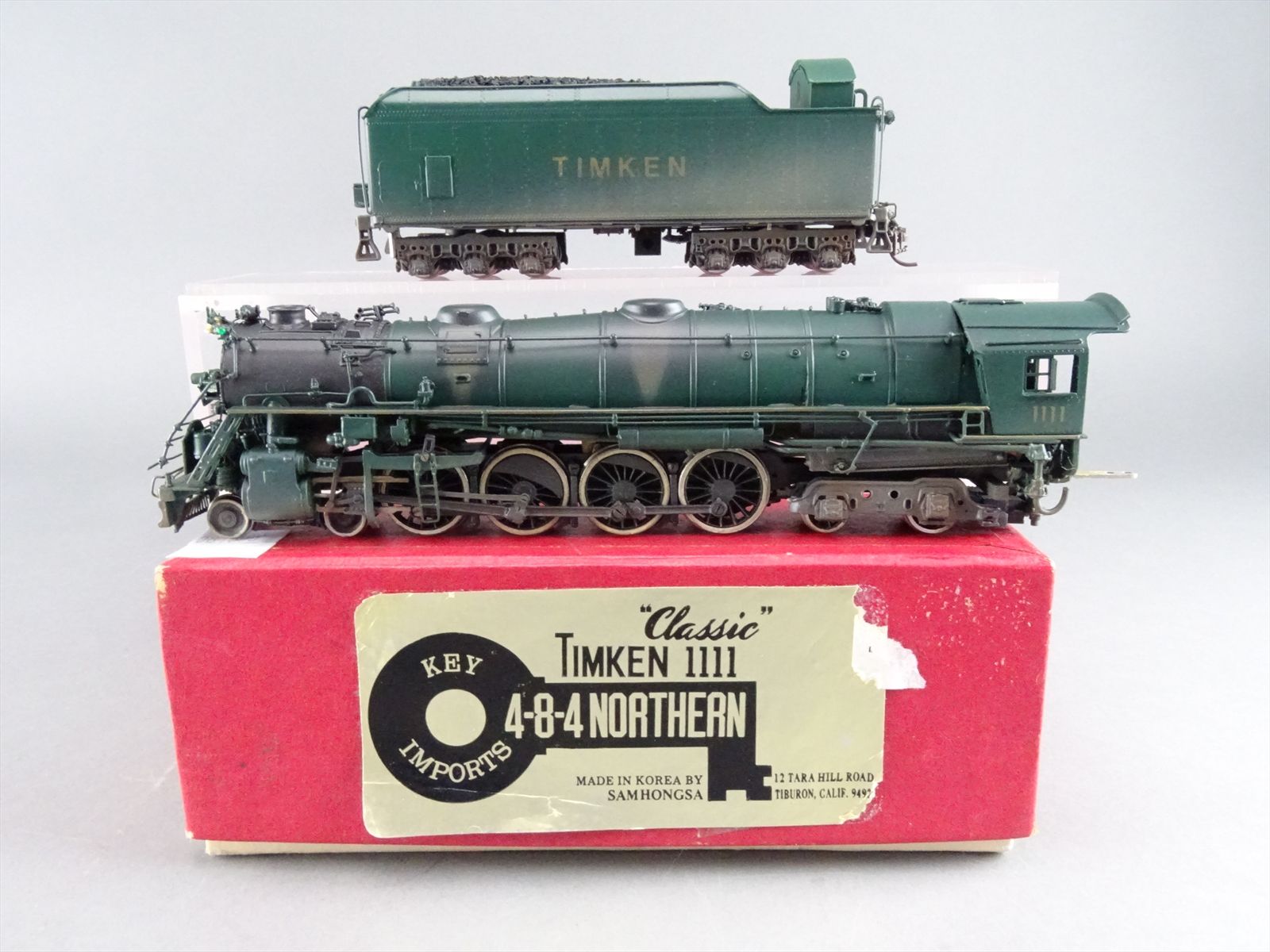 HO Brass Model - Key NP Northern Pacific Timken Aces 4-8-4 #1111 - Pro ...