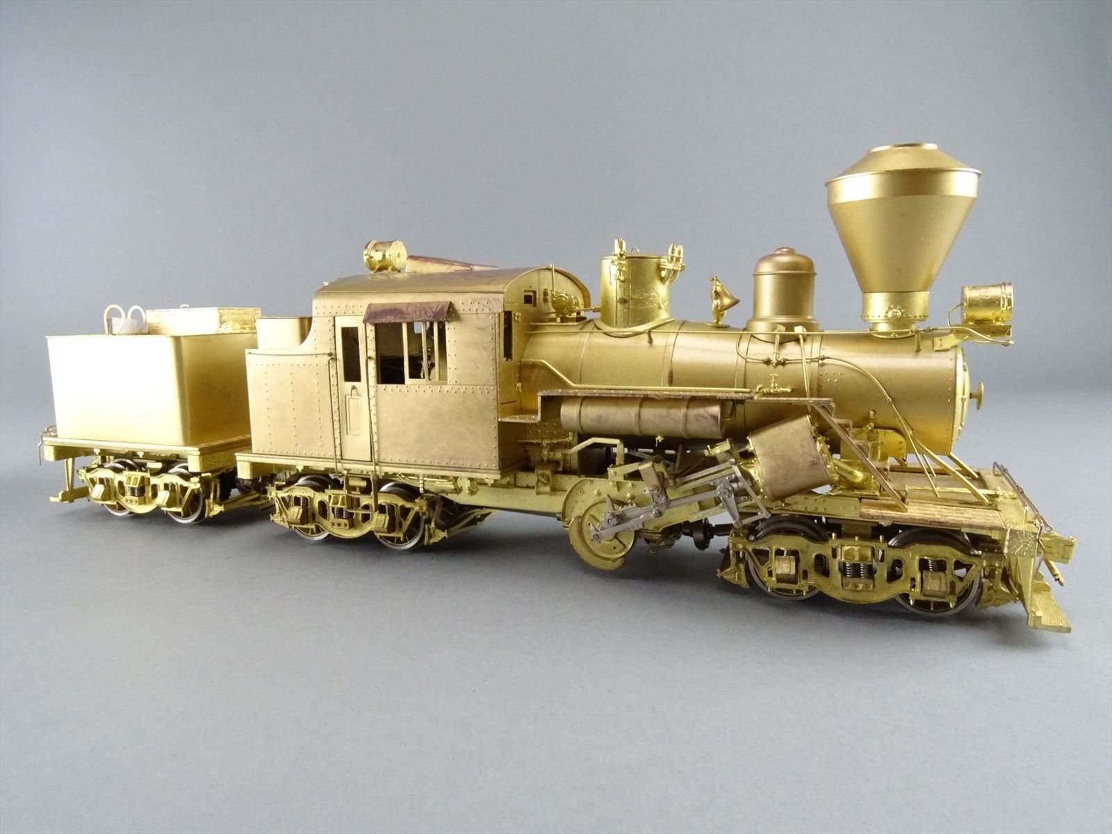 O Scale 2-RAIL Brass Model Train - PFM Hillcrest Lumber 3-Truck 70-Ton ...