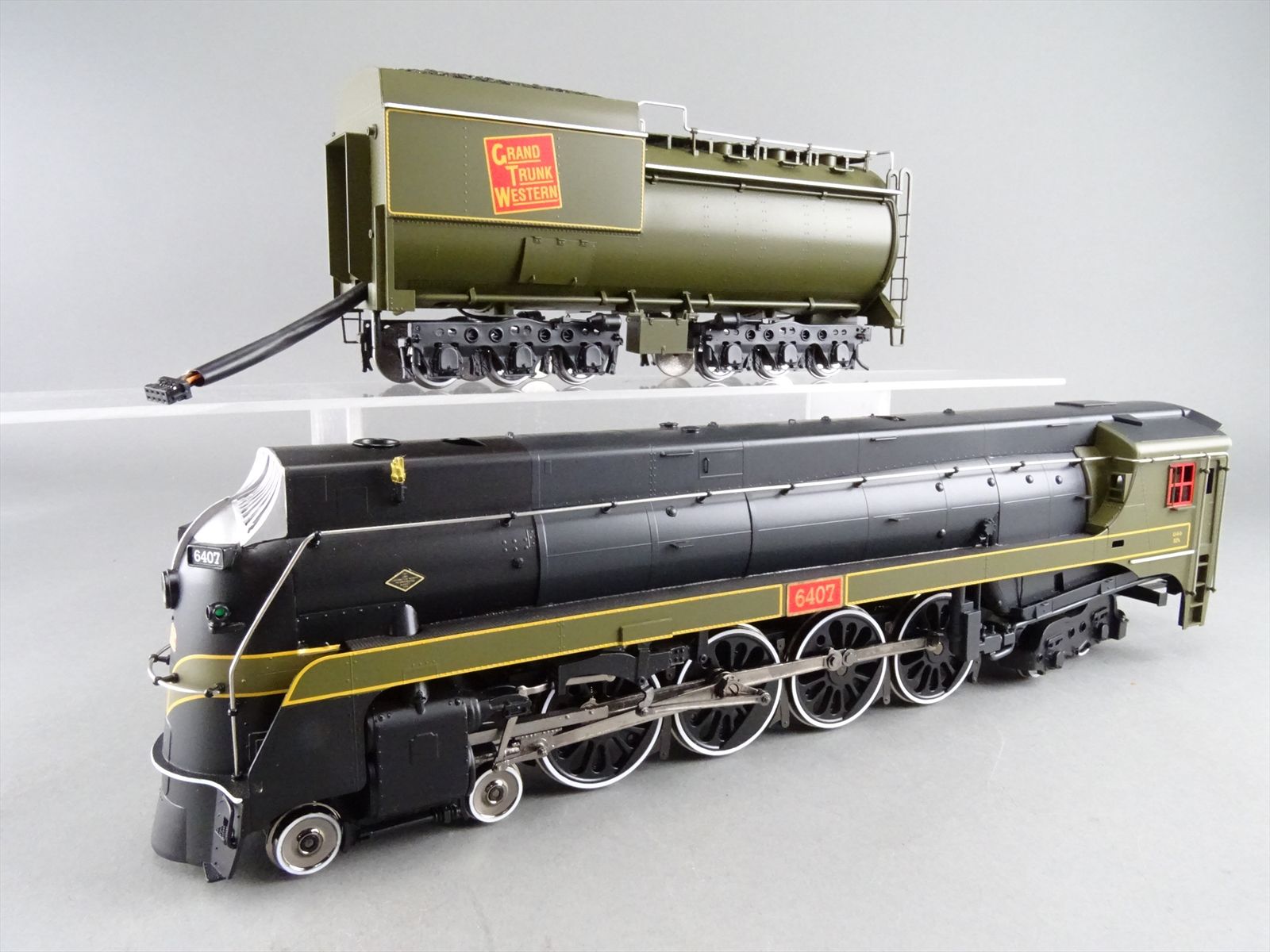 O Scale Model - Weaver GTW Grand Trunk Western U-4b 4-8-4 #6407 - F/P