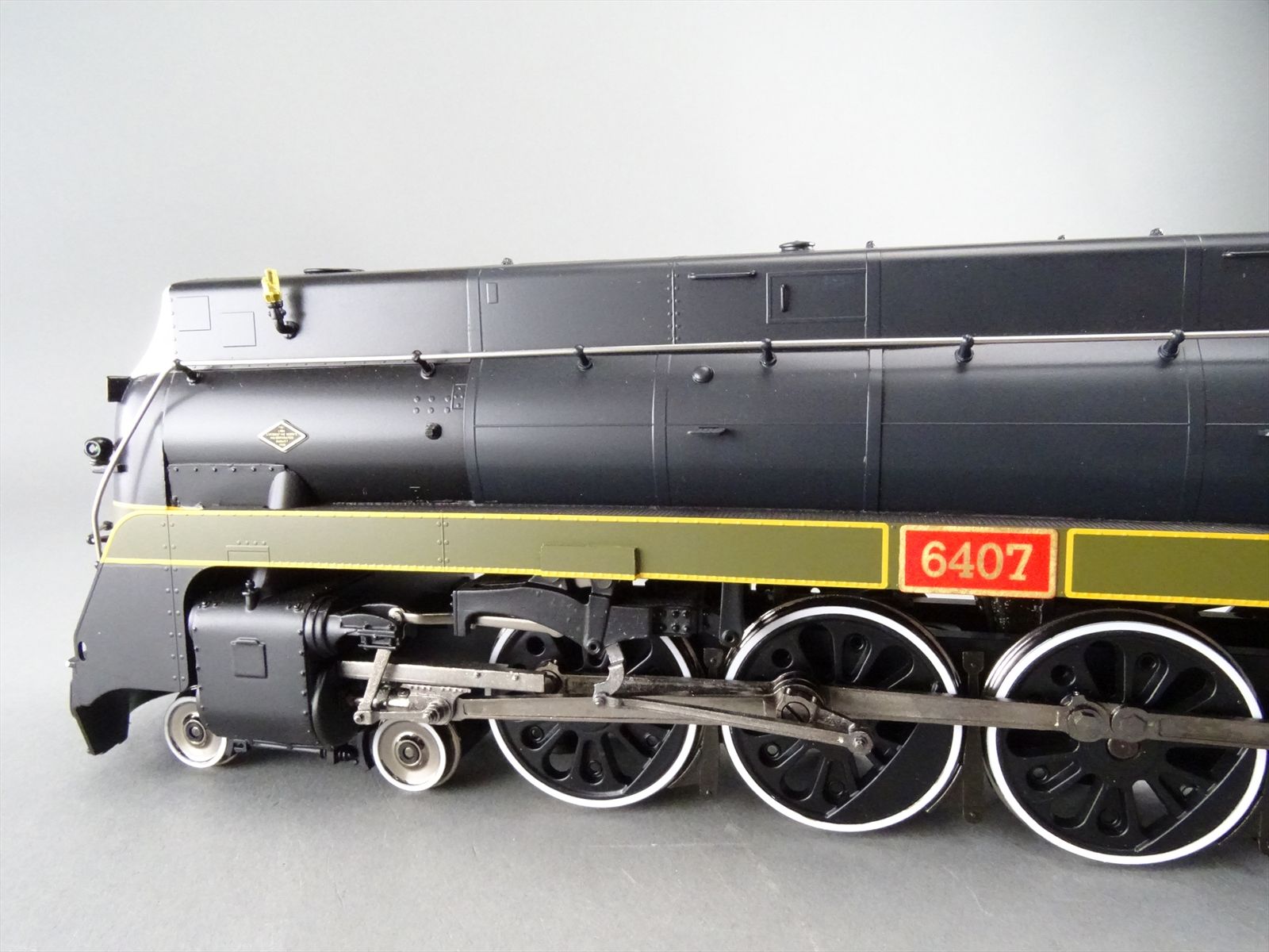 O Scale Model - Weaver GTW Grand Trunk Western U-4b 4-8-4 #6407 - F/P