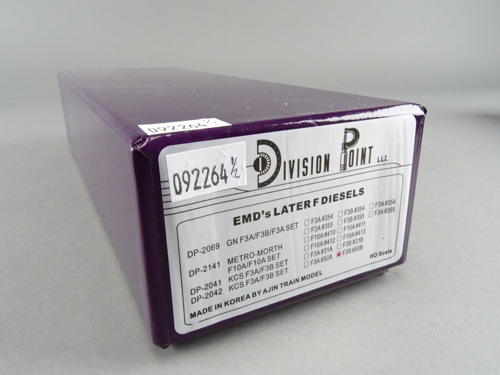 HO Brass Model - DP 2042 KCS Kansas City Southern F3 F3A F3B With ...