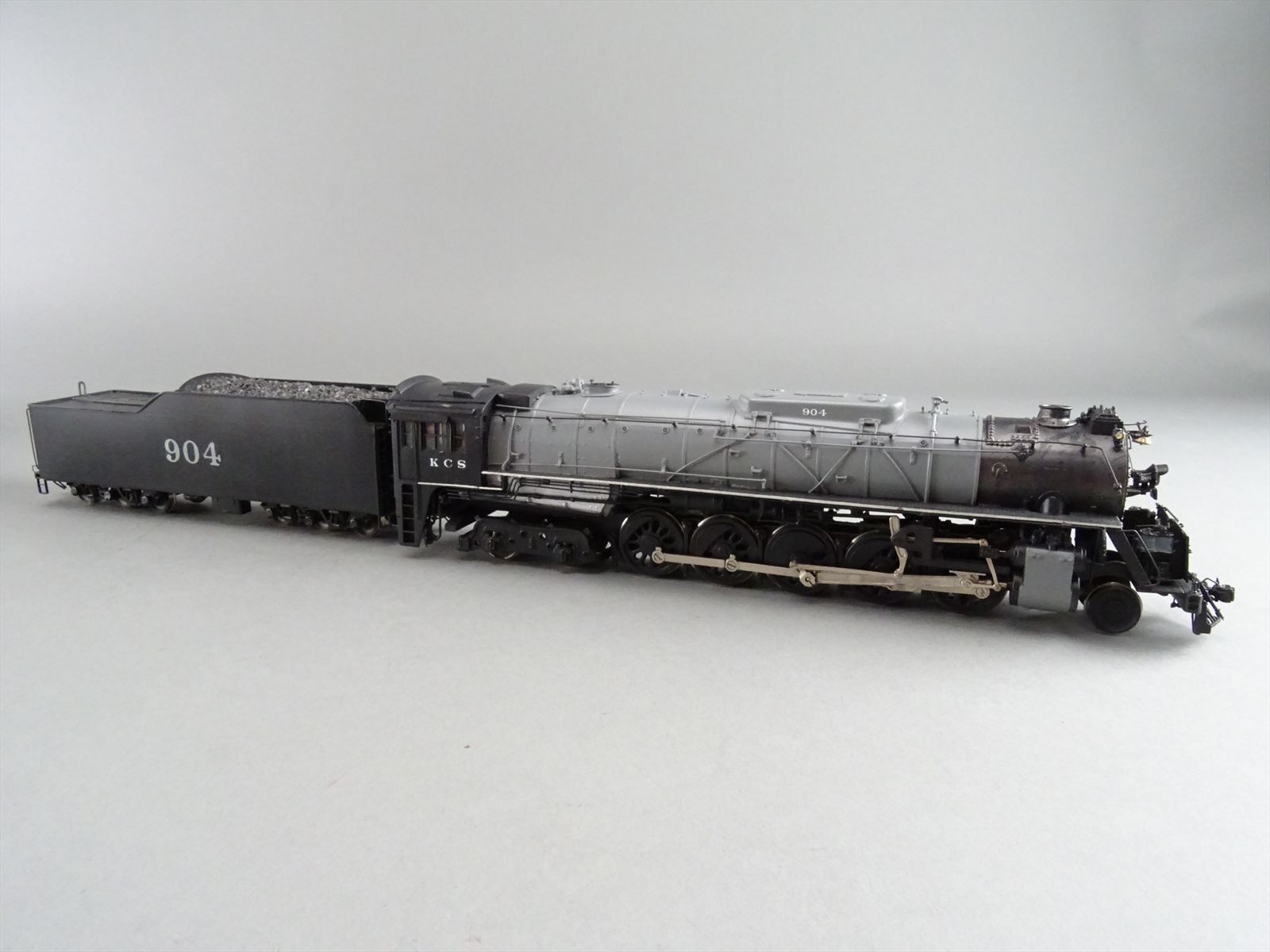 HO Brass Model - Hallmark KCS Kansas City Southern 2-10-4 J-1 #904 Gray ...
