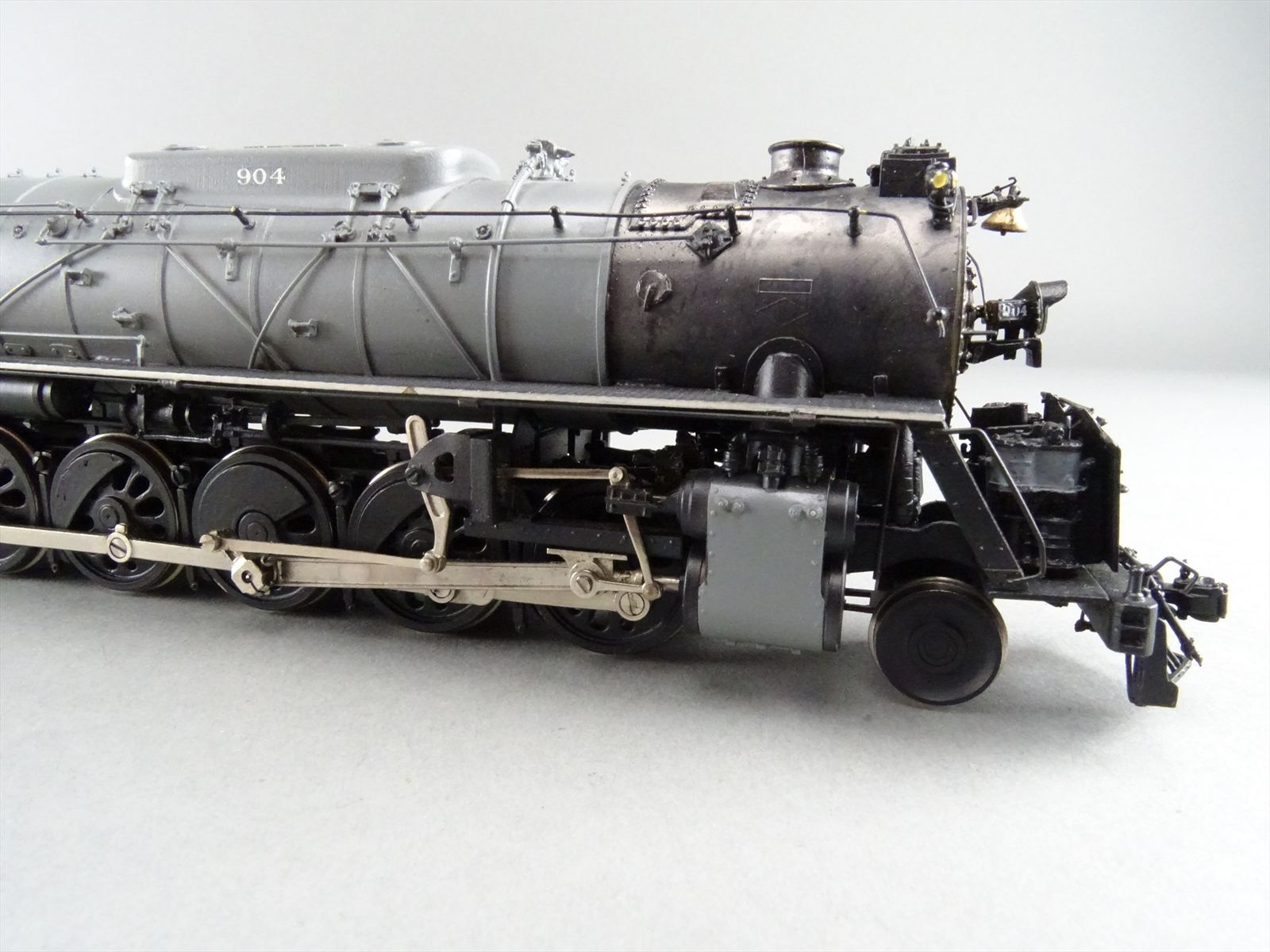 HO Brass Model - Hallmark KCS Kansas City Southern 2-10-4 J-1 #904 Gray ...