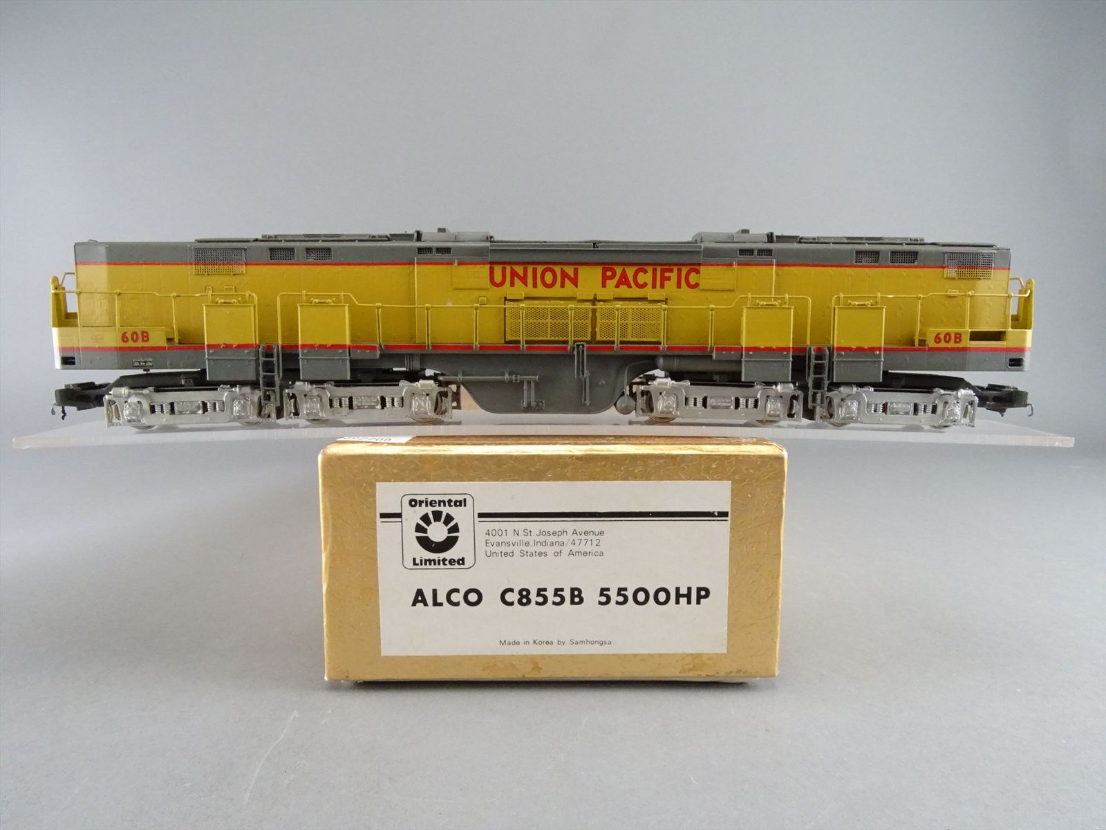 HO Brass Model - Oriental UP Union Pacific ALCO C855 C855B 5500HP ...