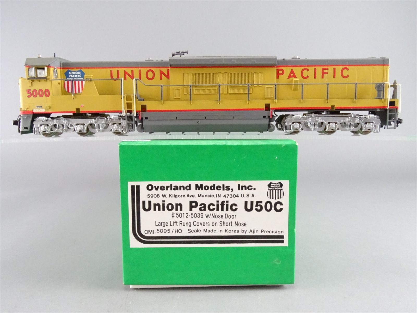 HO Brass Model - OMI 5095 UP Union Pacific U50C #5000 - Custom - Ajin