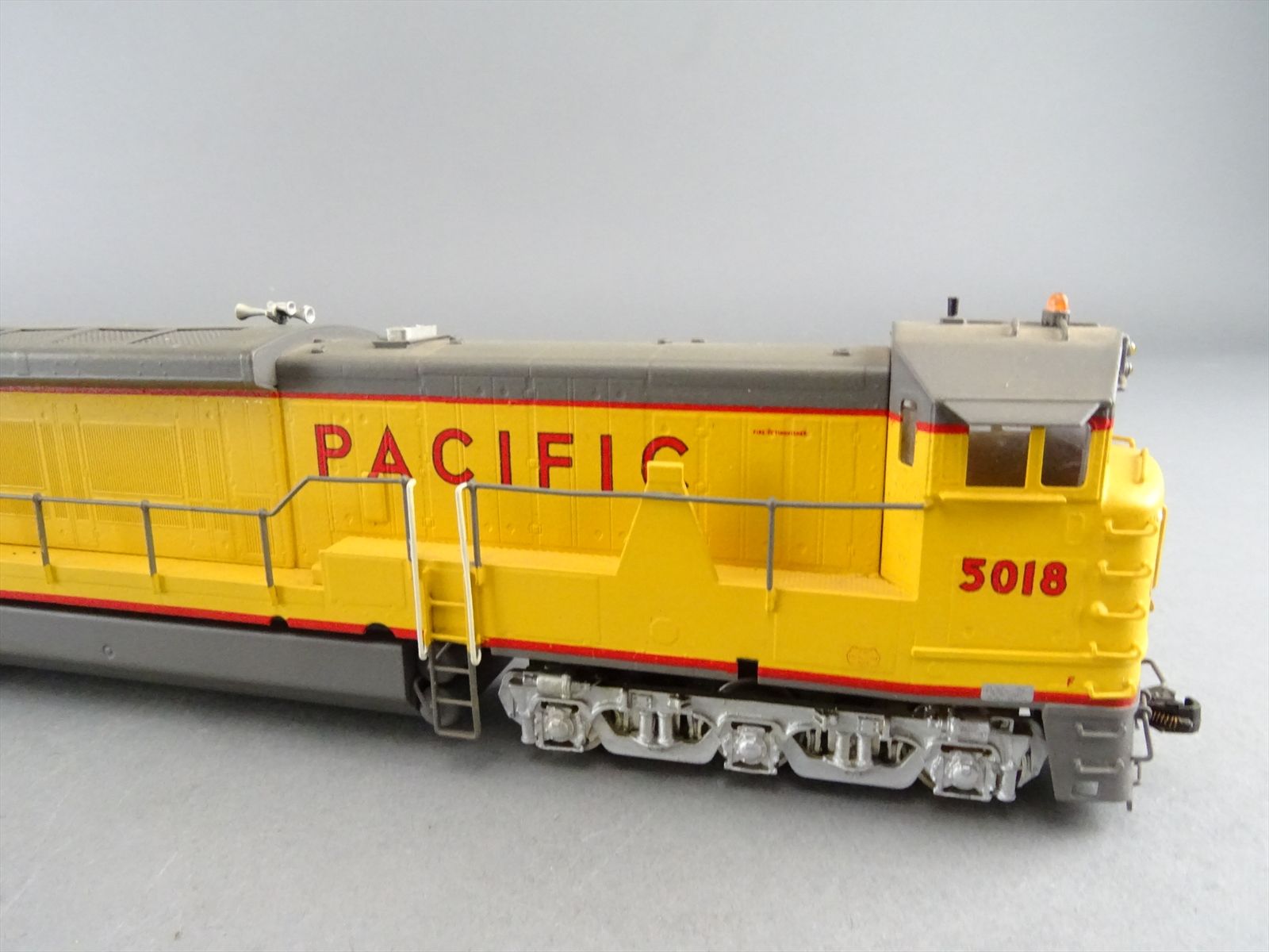 HO Brass Model - ALCO D-134R UP Union Pacific GE U50C #5018 - Custom - 1974 Run