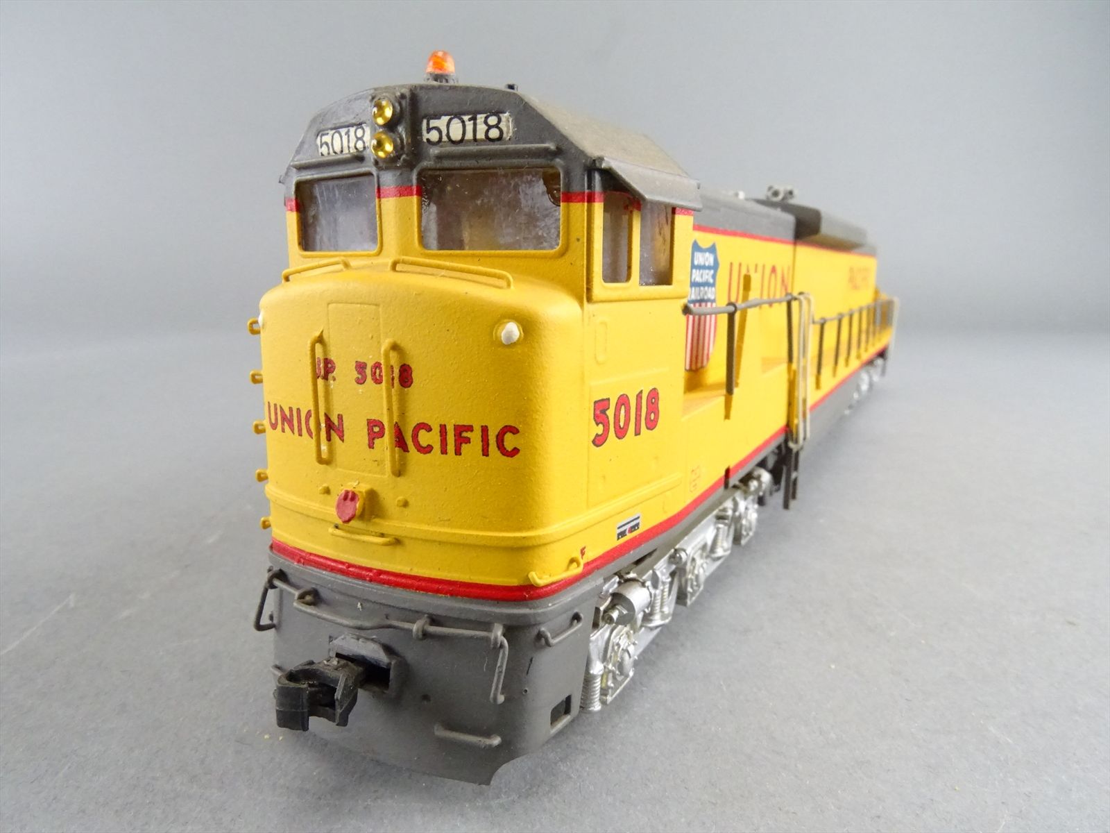 HO Brass Model - ALCO D-134R UP Union Pacific GE U50C #5018 - Custom - 1974 Run