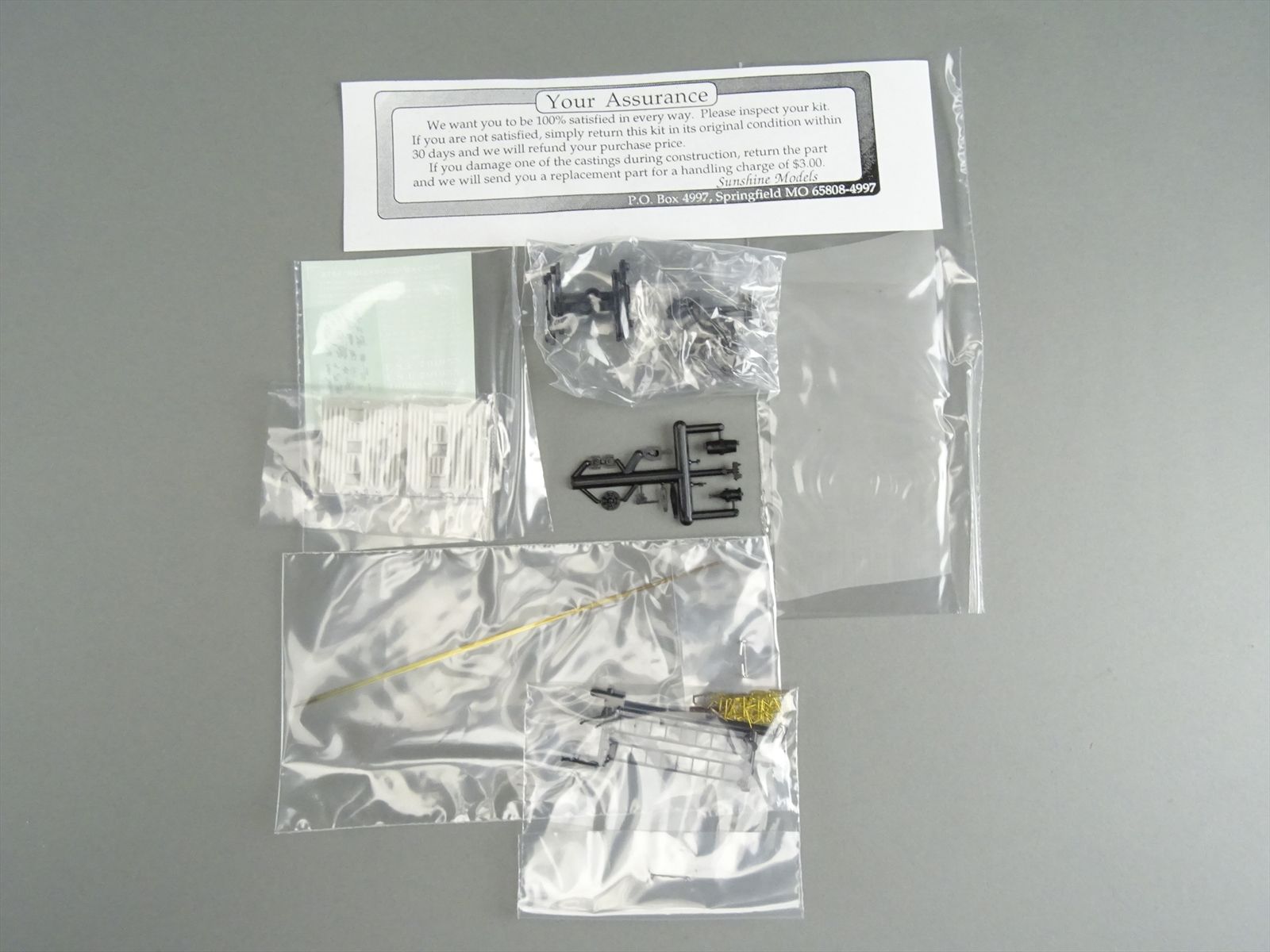 HO Model Freight Car - Sunshine Models Kit #W3.2 ATSF - Hollywood Way ...