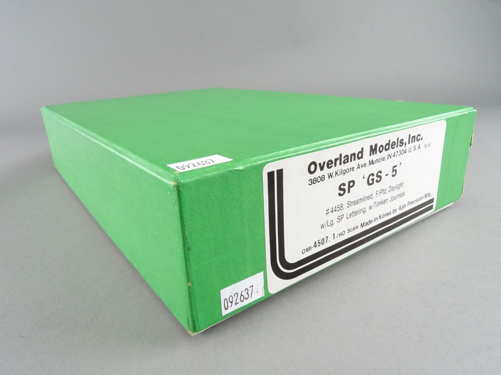 HO Brass Model - OMI 4507.1 SP Southern Pacific GS-5 4-8-4 Streamlined Daylight Skyline Casing ...