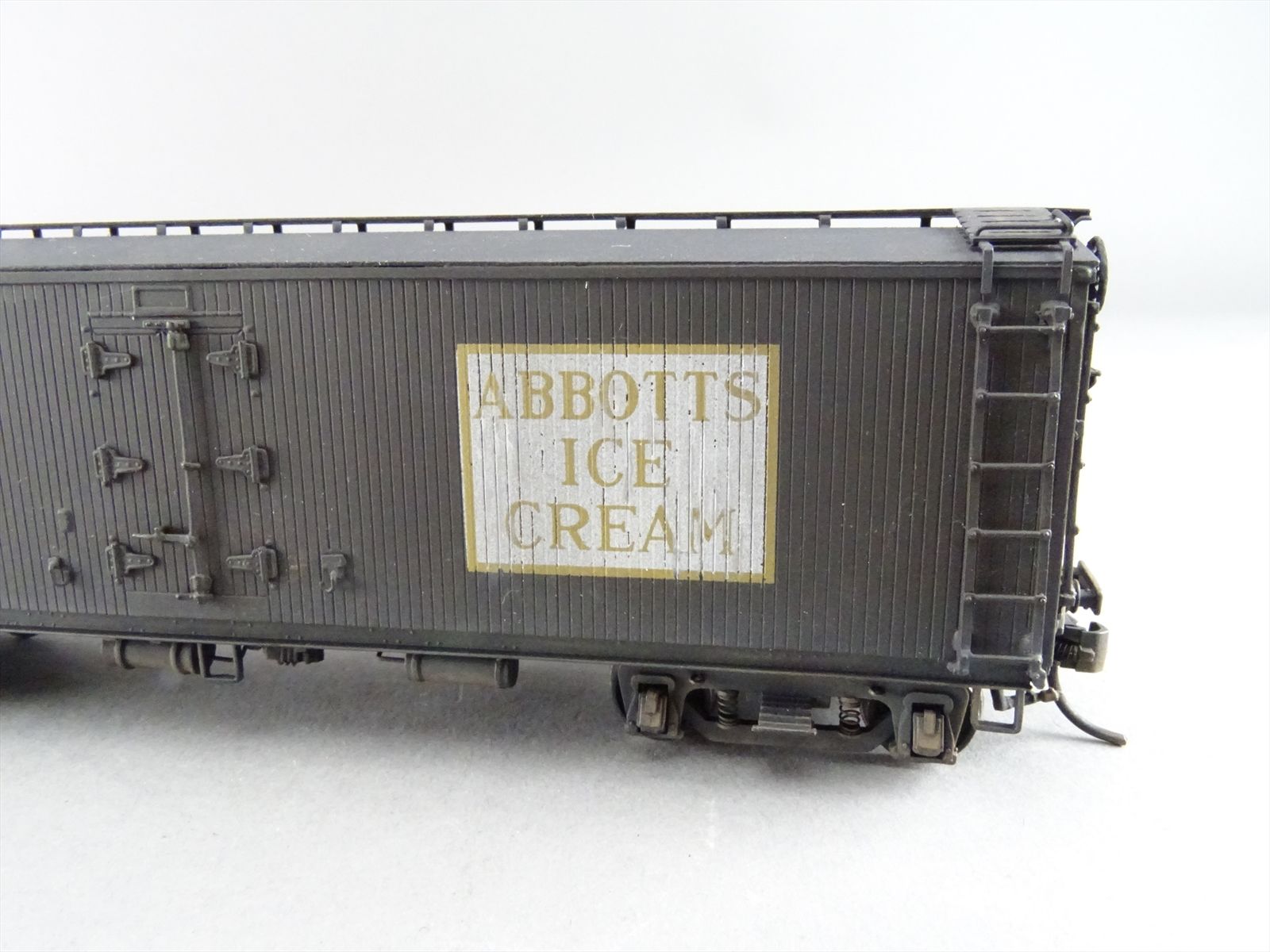 HO Brass Model - PSC ADX Abbott's Milk 41' Round Roof Milk Car #10 - F ...
