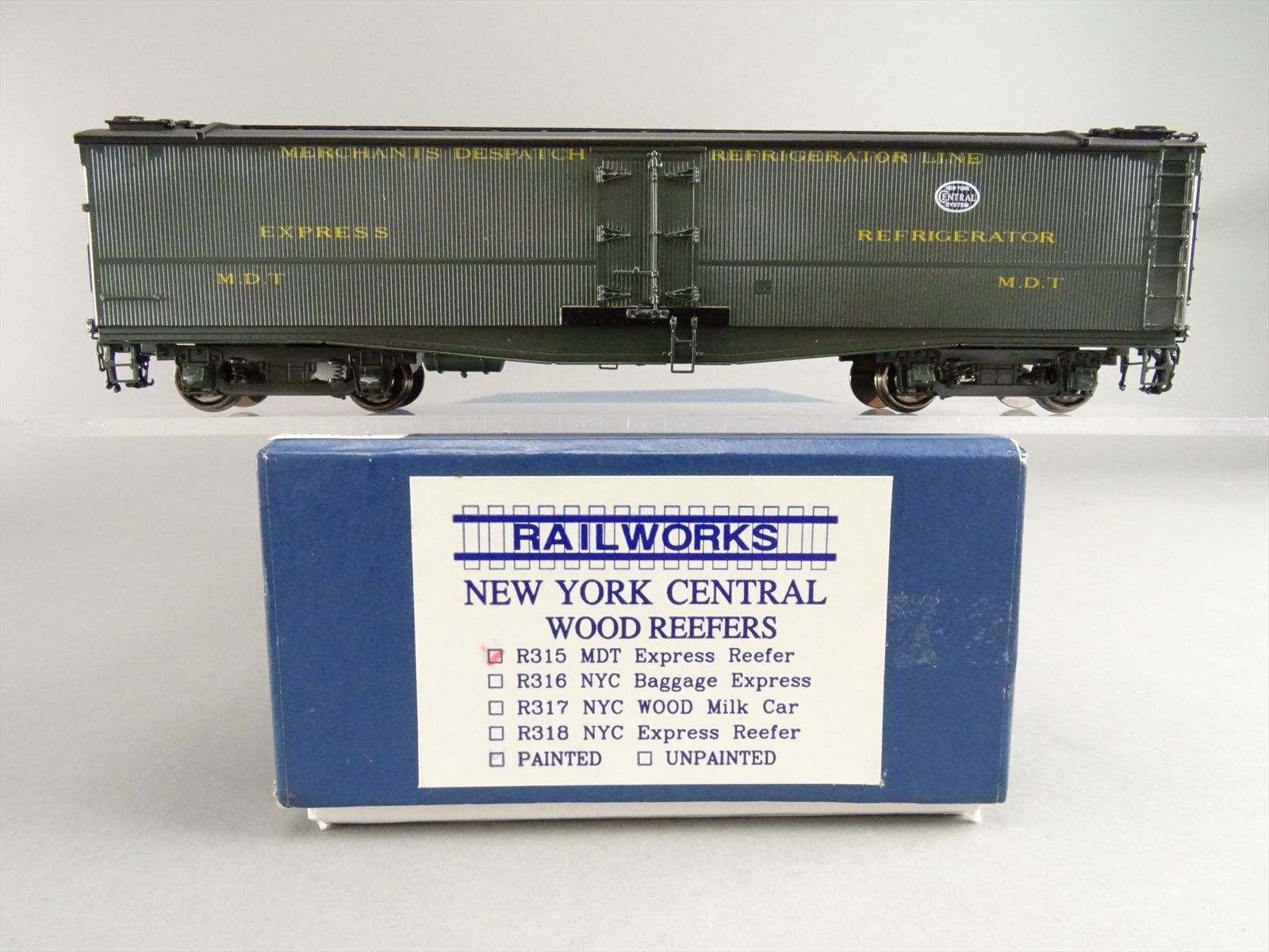 HO Brass Model - Railworks R315P NYC MDT New York Central Merchant's ...