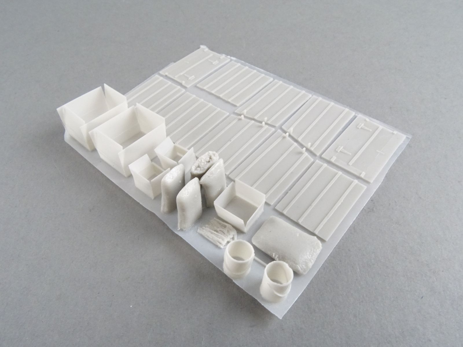 HO Model Freight Car - Sunshine Models W.1 AT&SF Work Train 8 Car Kit ...