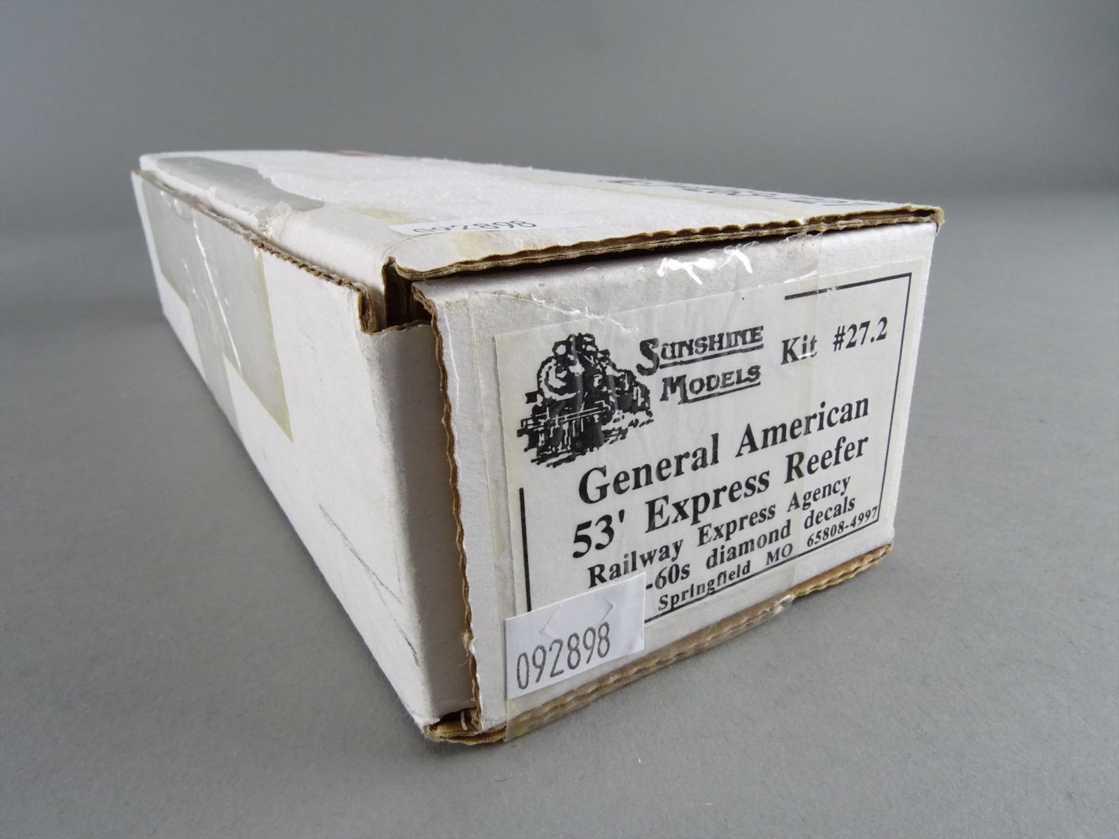 HO Model Freight Car - Sunshine Models Kit #27.2 - REA Railway Express ...