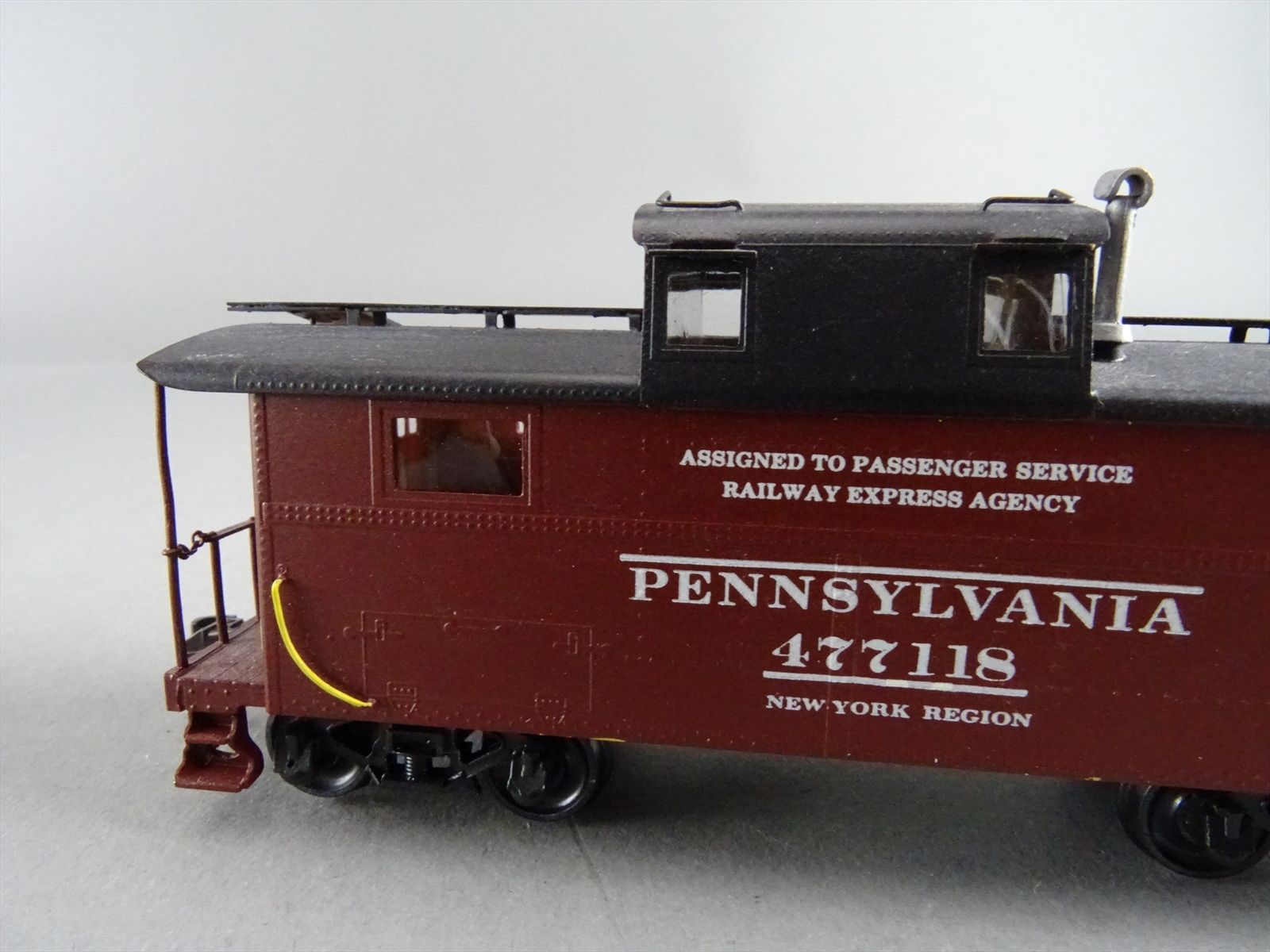 HO Brass Model - Sunset PRR Pennsylvania Steel Cabin Car N5A Caboose No ...