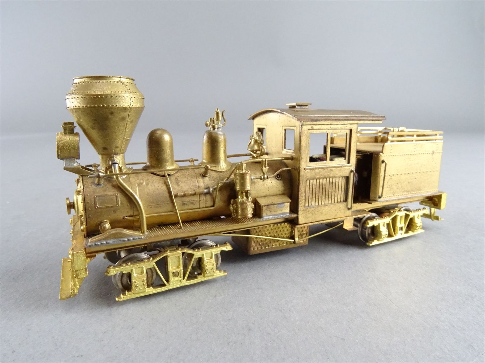 HO Brass Model Train - Balboa KTM Class A 20 Ton Shay - Unpainted