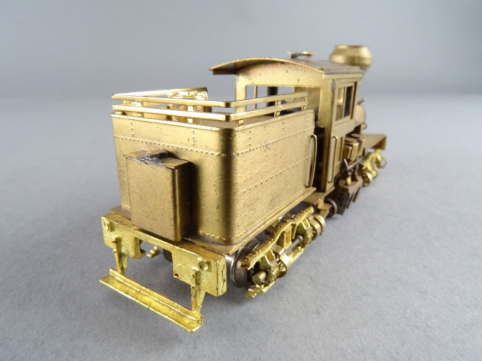 HO Brass Model Train - Balboa KTM Class A 20 Ton Shay - Unpainted
