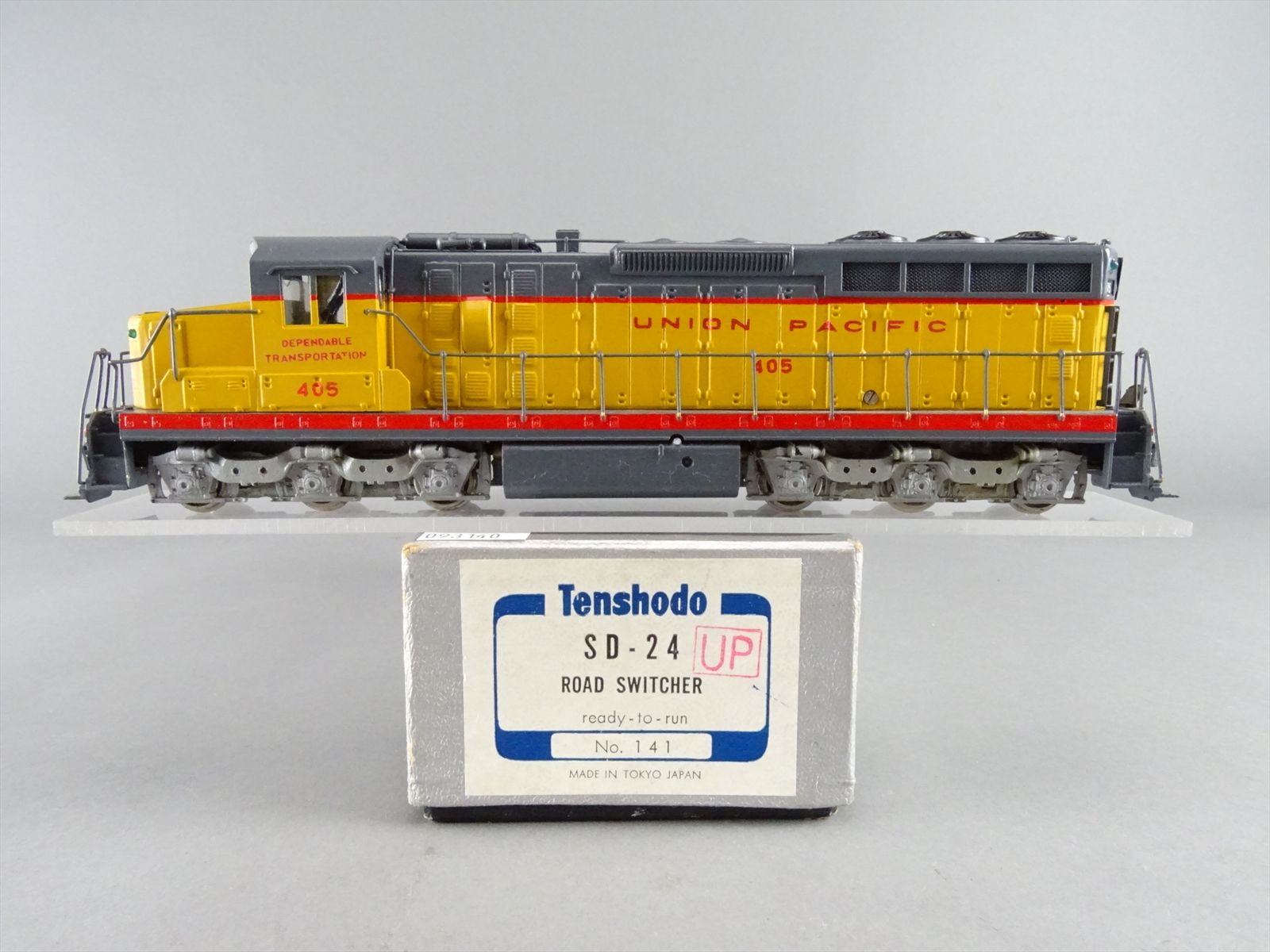 HO Brass Model - PFM Tenshodo 141 UP Union Pacific SD-24 #405 - F/P