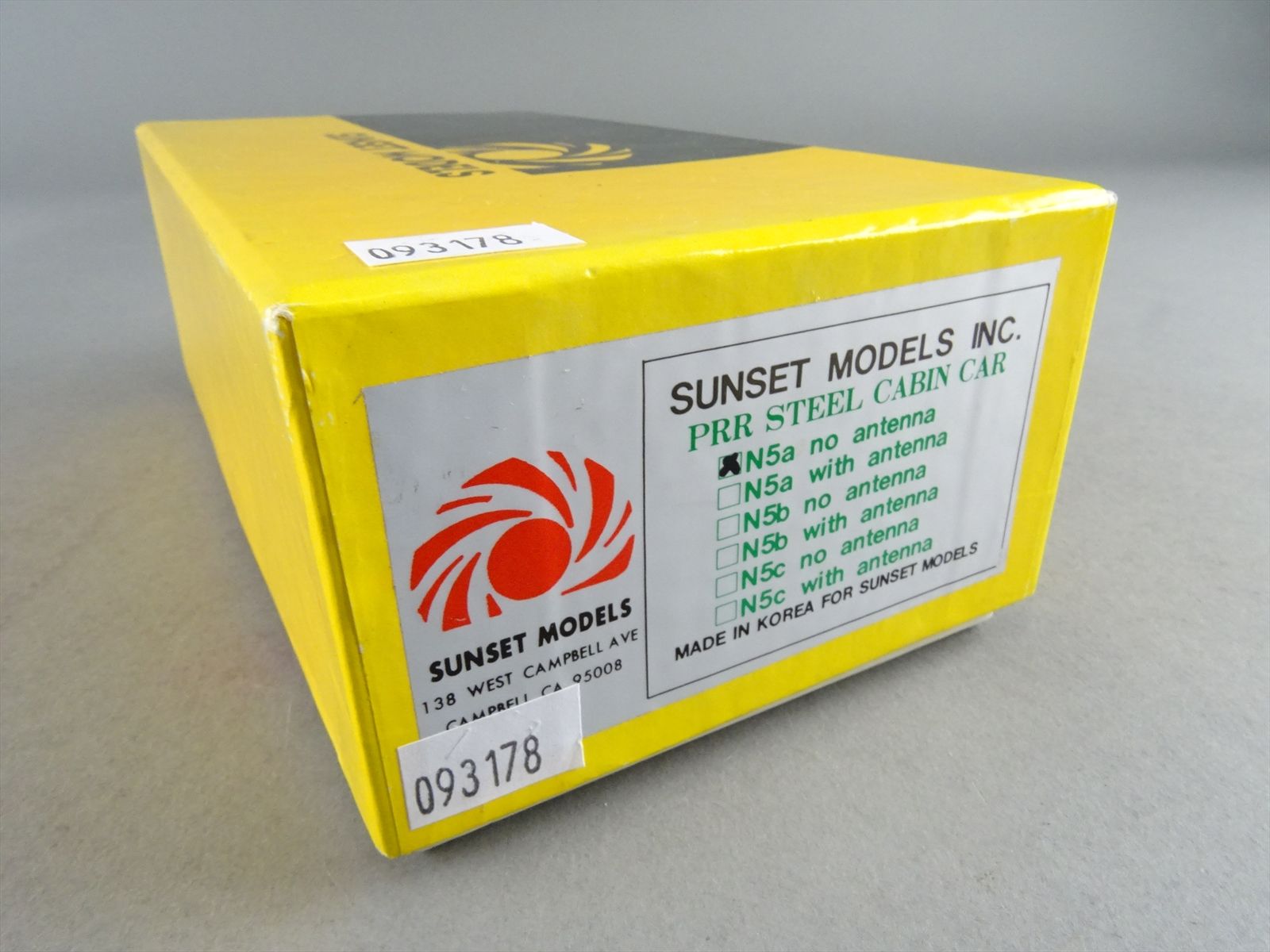 HO Brass Model - Sunset PRR Pennsylvania Steel Cabin Car N5A Caboose No ...