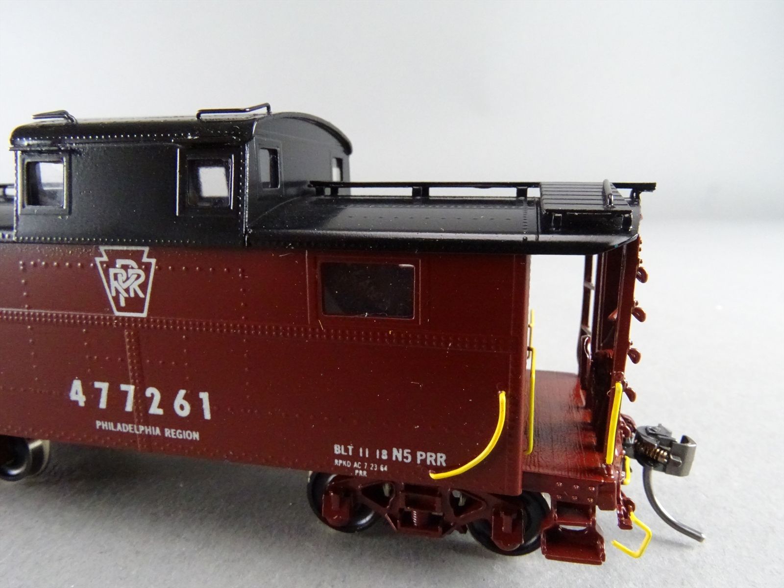 HO Brass Model - Sunset PRR Pennsylvania Steel Cabin Car N5A Caboose No ...