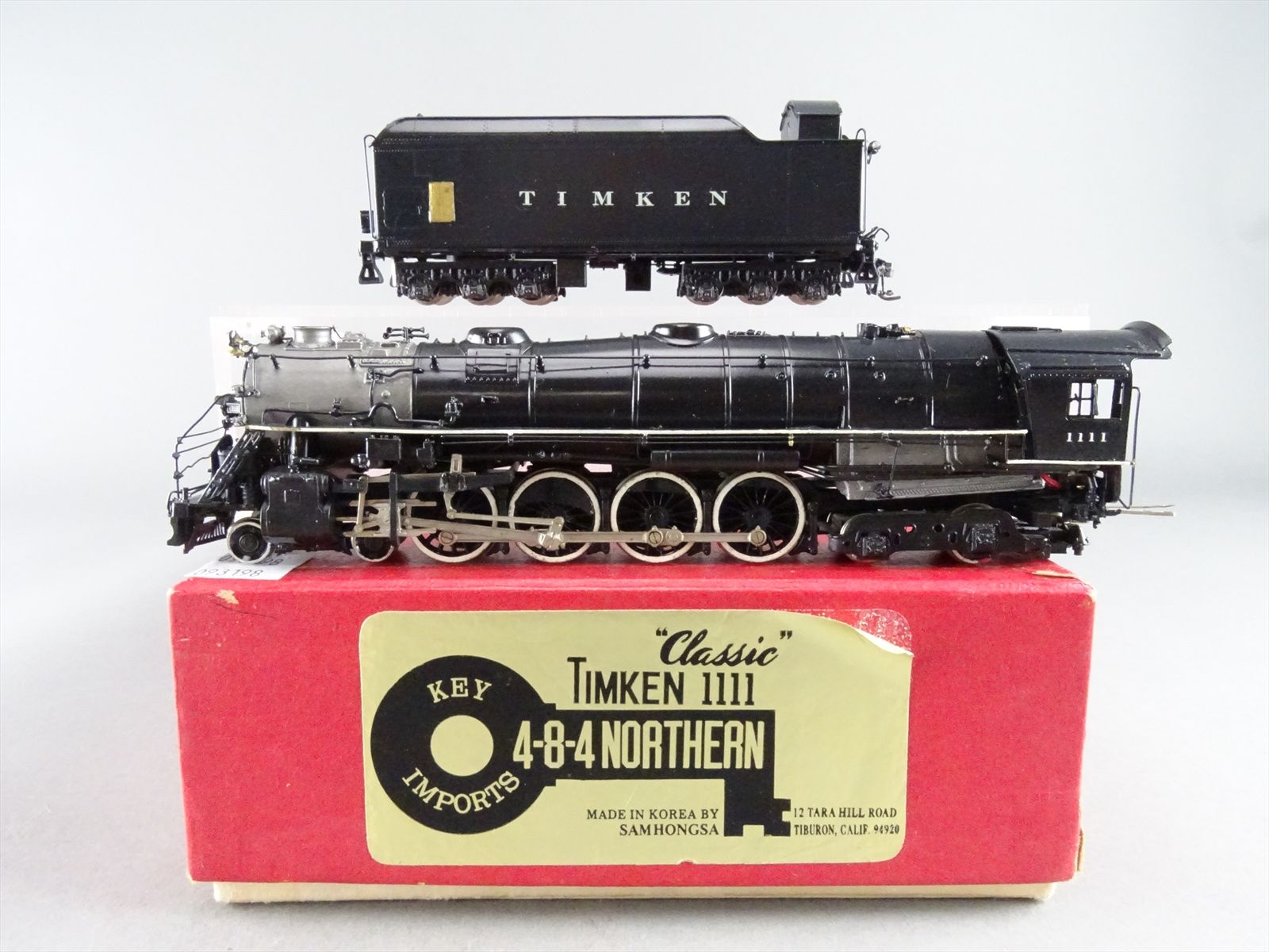 HO Brass Model - Key Timken Aces 4-8-4 Northern #1111 - Custom - 1978 ...