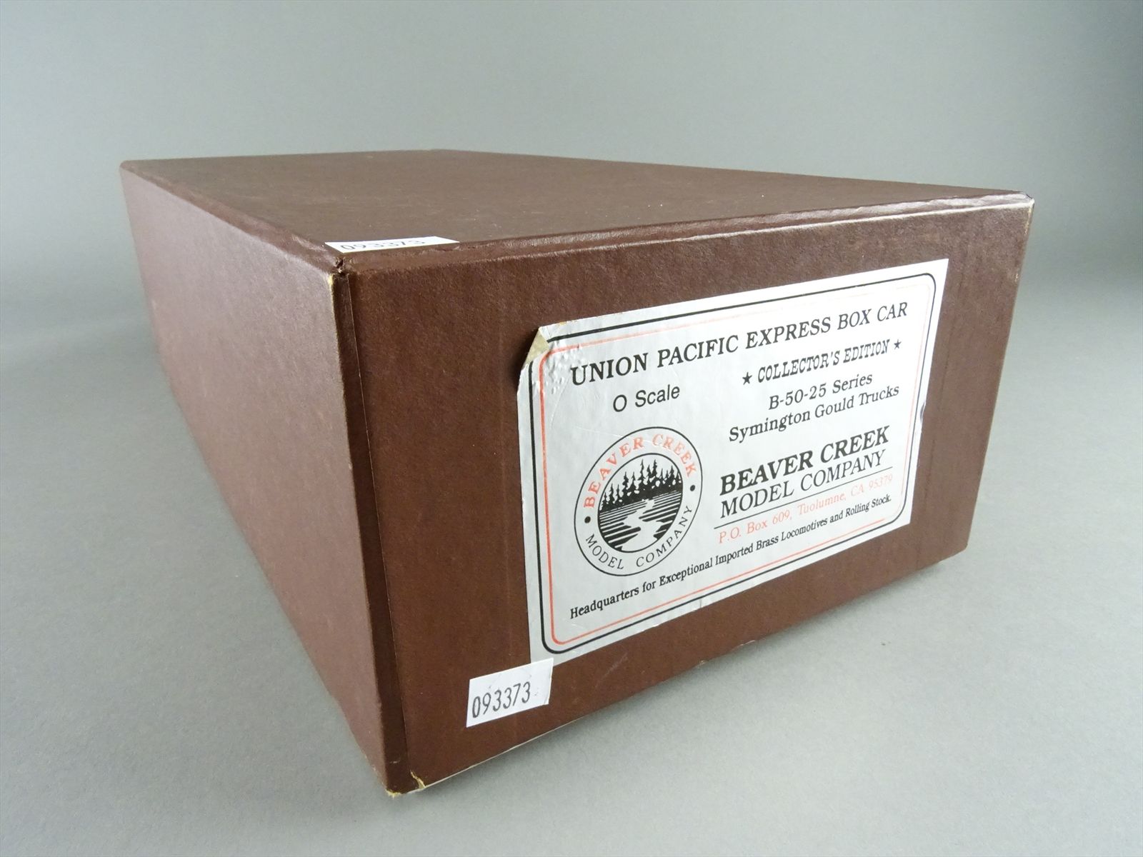 O Brass Model - Beaver Creek UP Union Pacific Express Boxcar #9189 - Custom