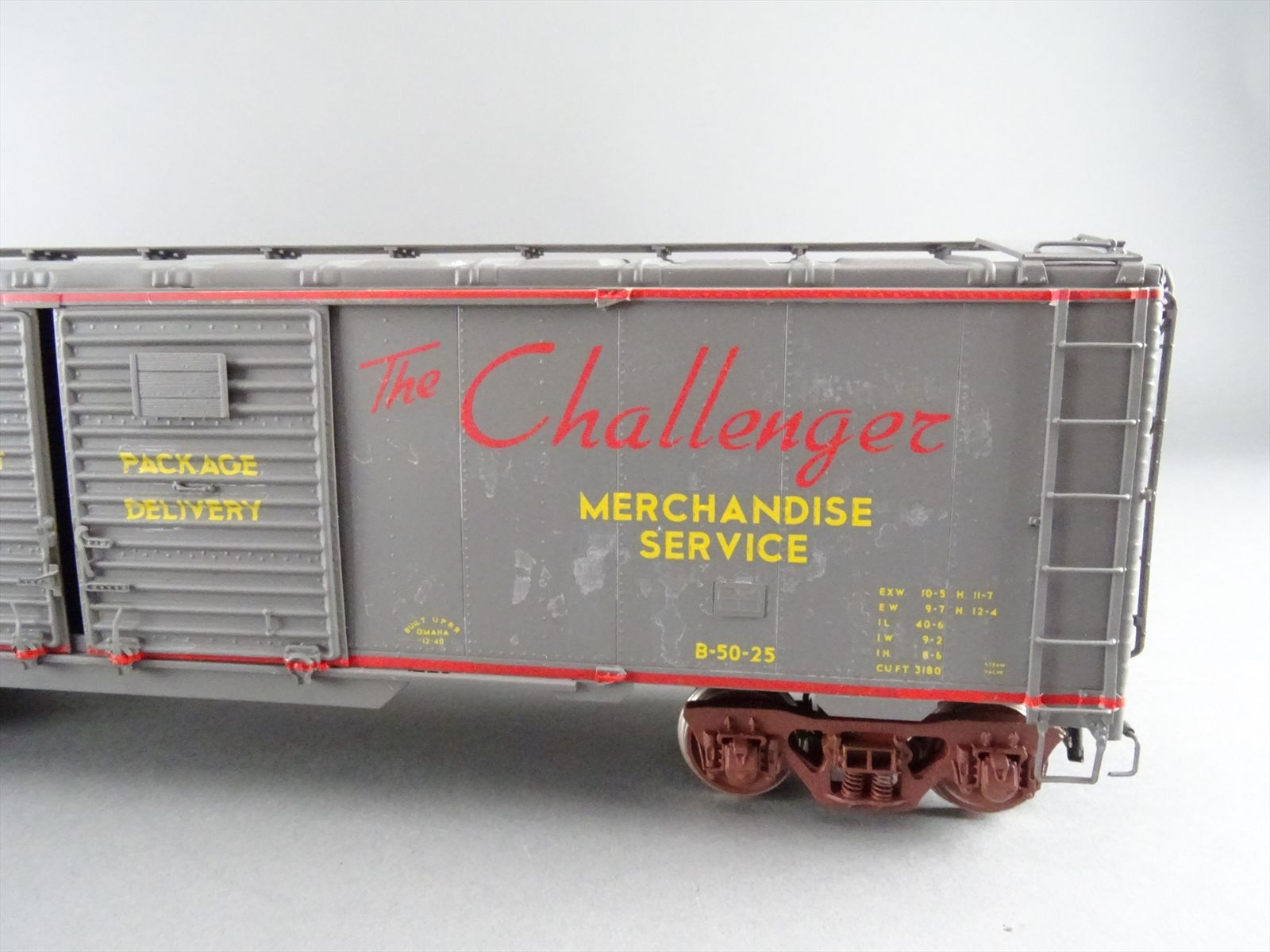 O Brass Model - Beaver Creek UP Union Pacific Express Boxcar #9189 - Custom