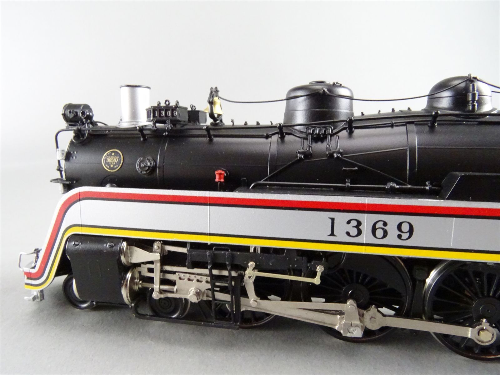 HO Brass Model - TCY 1199.1 AT&SF Santa Fe 4-6-2 1337 Class Valley ...