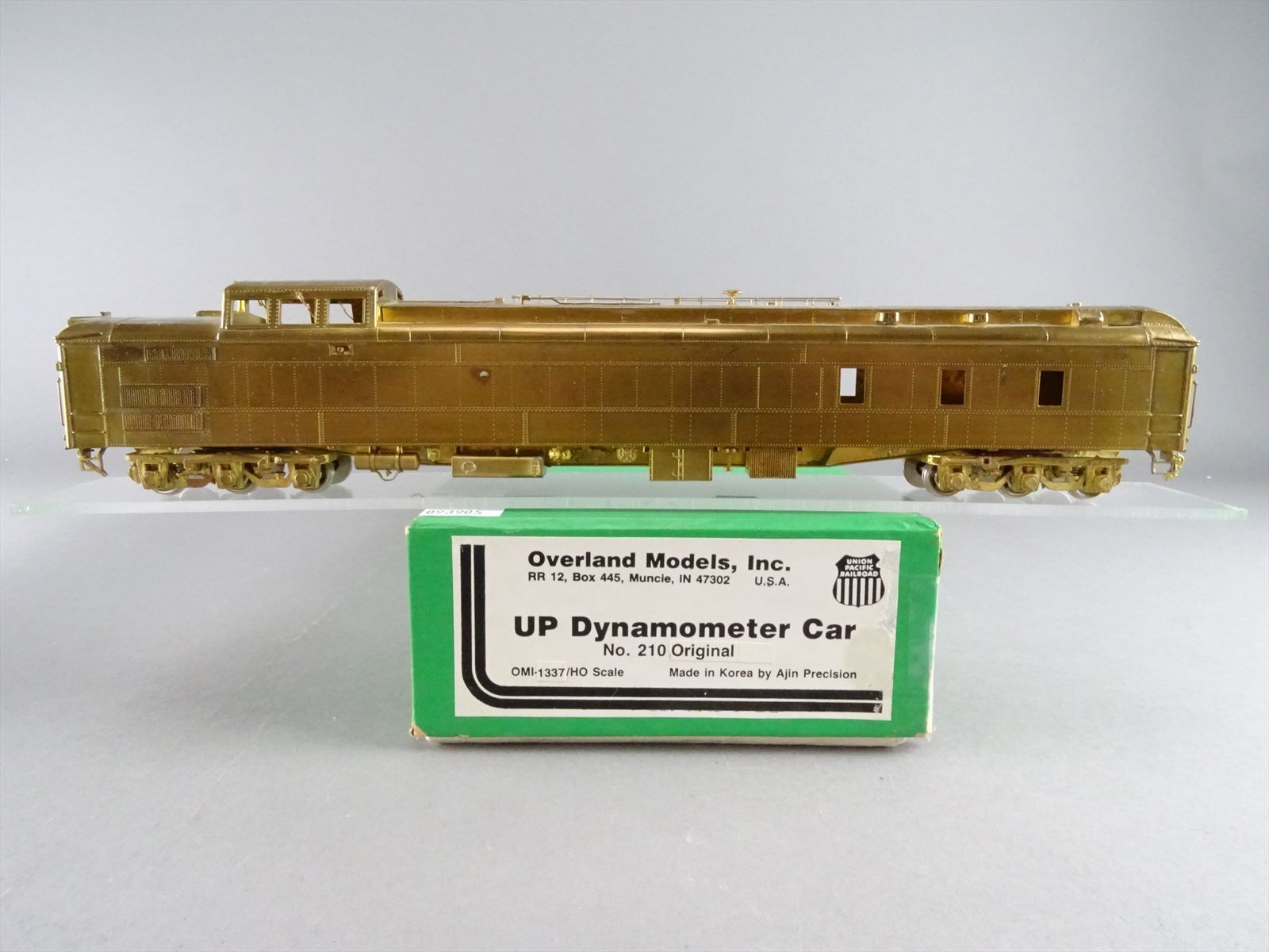 HO Brass Model - OMI 1337 UP Union Pacific Dynamometer Car #210 ...