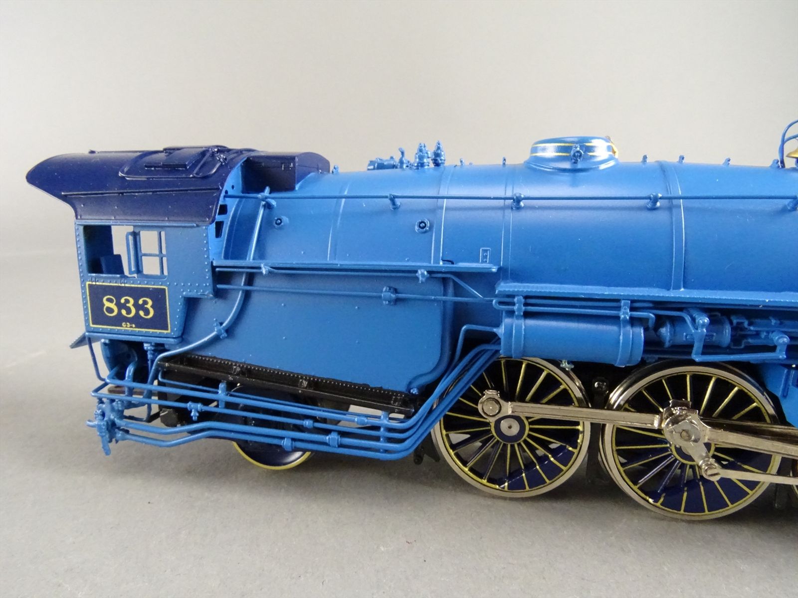 HO Brass Model - OMI 1489.1 CNJ Jersey Central G-3 4-6-2 Royal Blue ...