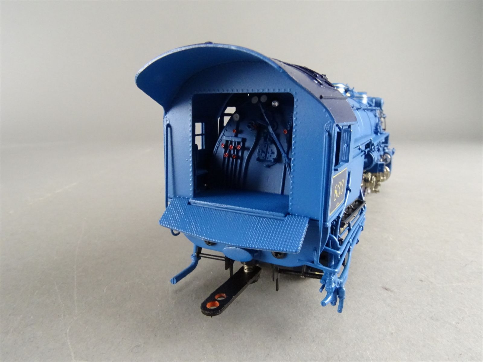 HO Brass Model - OMI 1489.1 CNJ Jersey Central G-3 4-6-2 Royal Blue ...