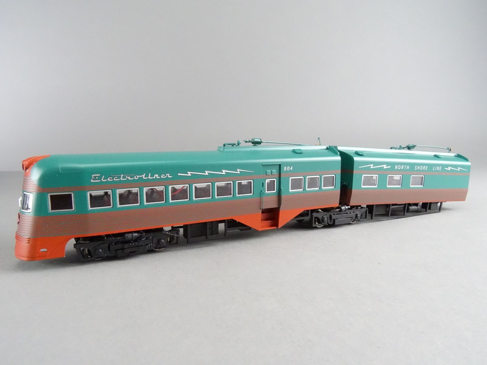 HO Scale Con-Cor 01-008719 North Shore Electroliner Powered 4-Car ...