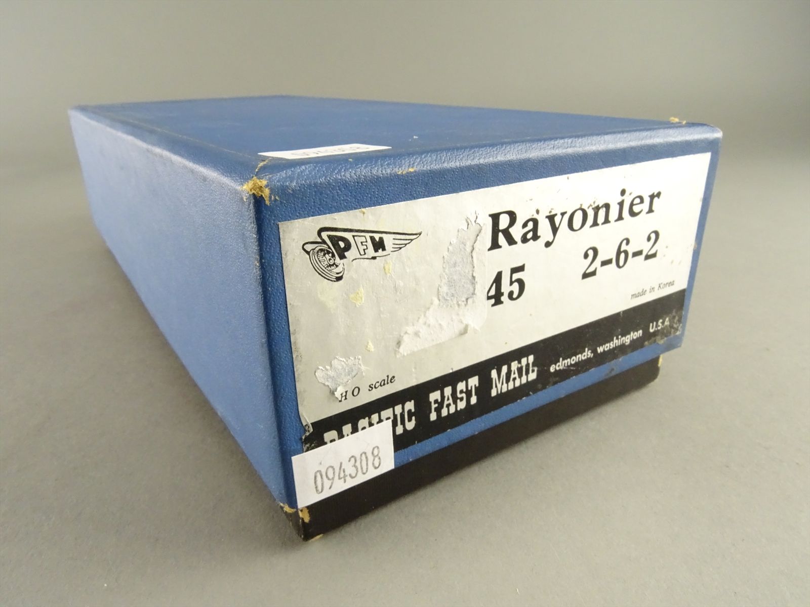 HO Brass Model - PFM Rayonier 2-6-2 Logging Loco #45 - Custom - Samhongsa