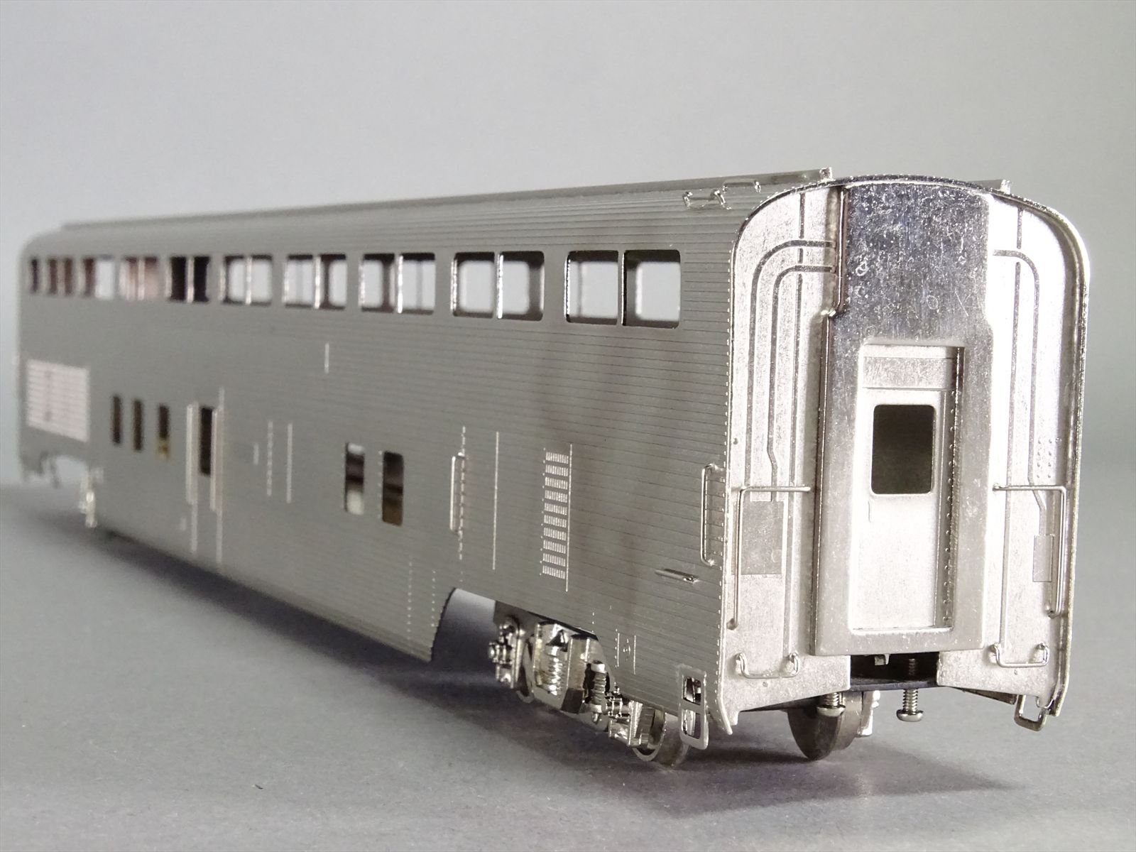 HO Brass Model - Soho 0701 AT&SF Santa Fe Hi-Level Transition Coach ...