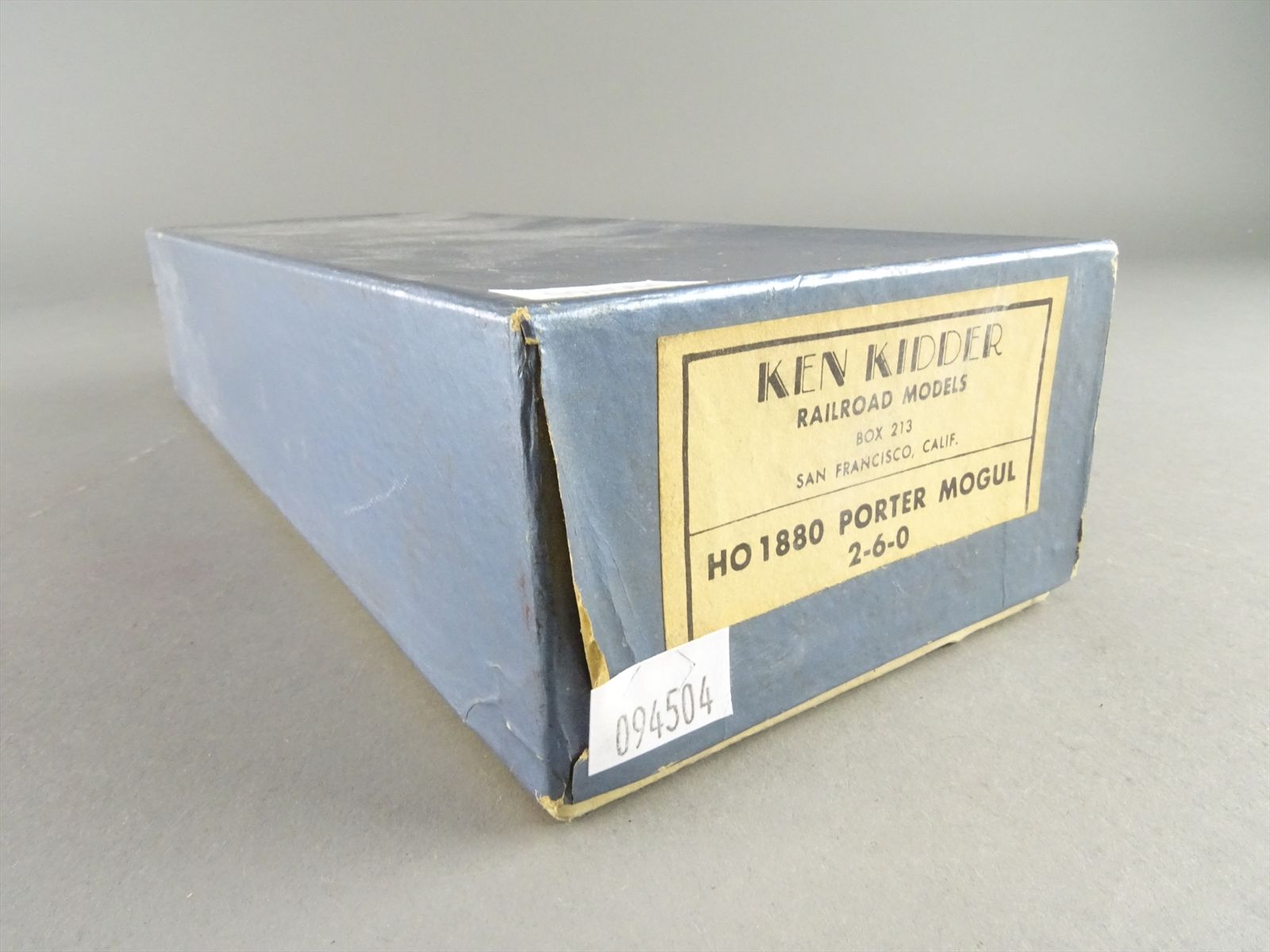 HOn3 Brass Model - Ken Kidder Porter Mogul 2-6-0 Steam Loco & Tender ...