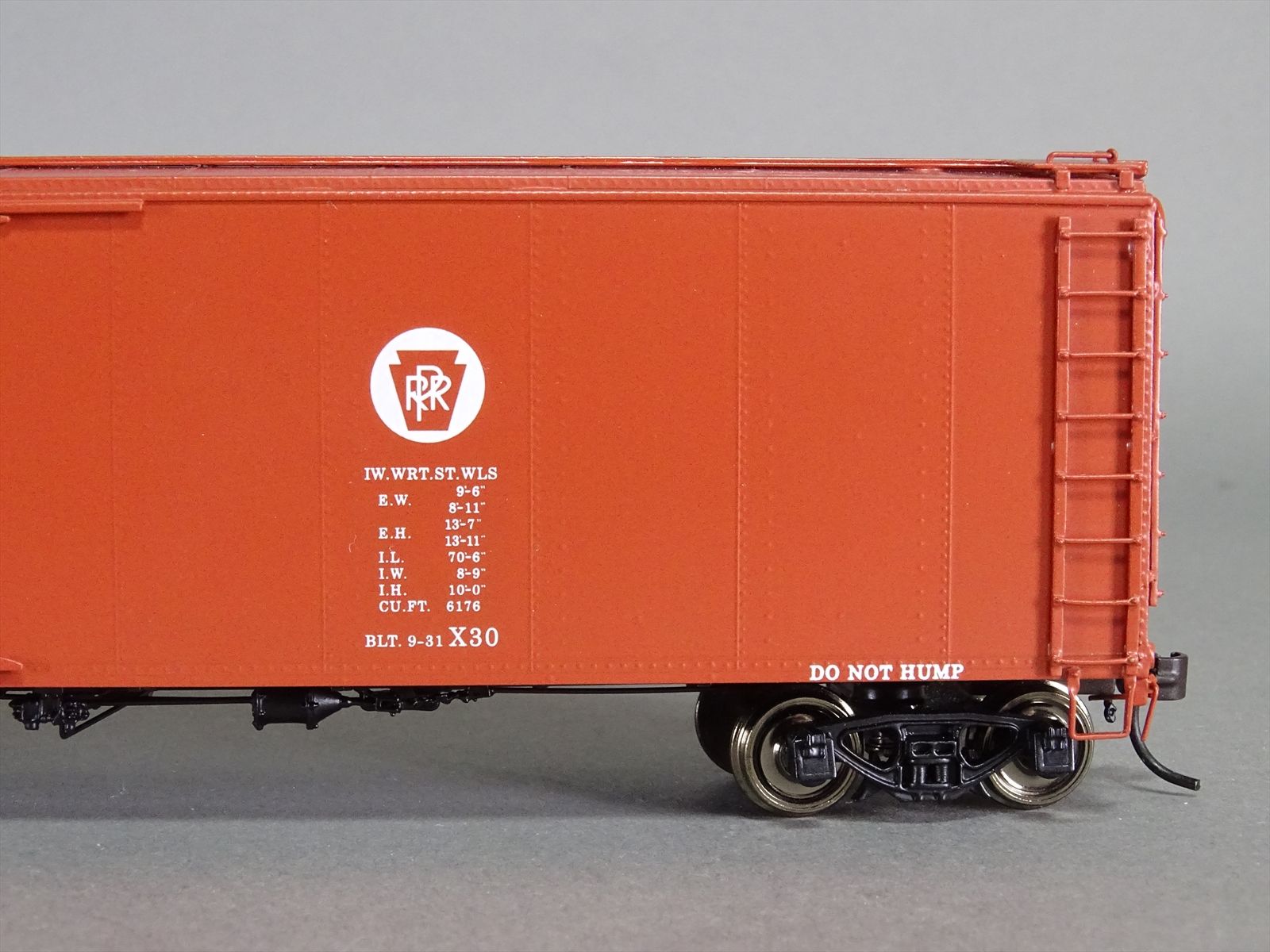 HO Brass Model - CCI / Railworks CCI-259P PRR Pennsylvania X-30 Boxcar ...