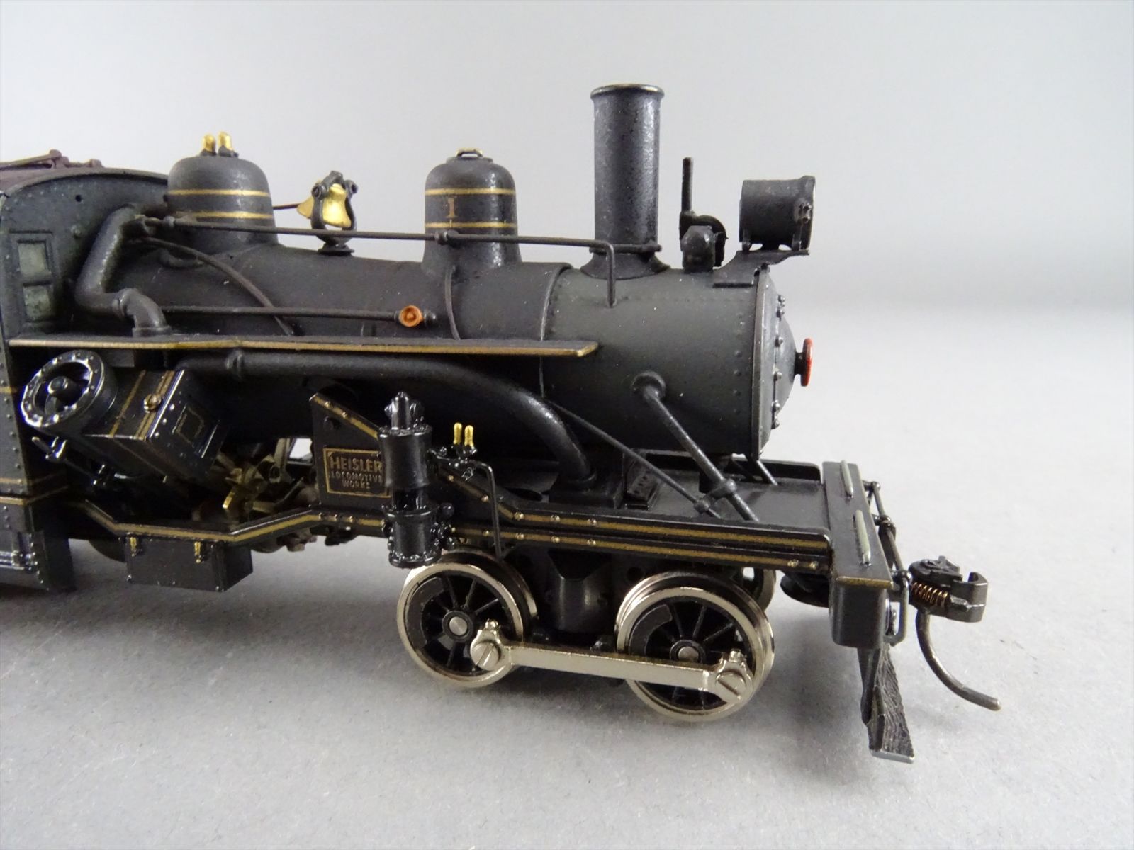 HO Brass Model - PFM Logging Heisler Geared Locomotive - Straight Stack ...