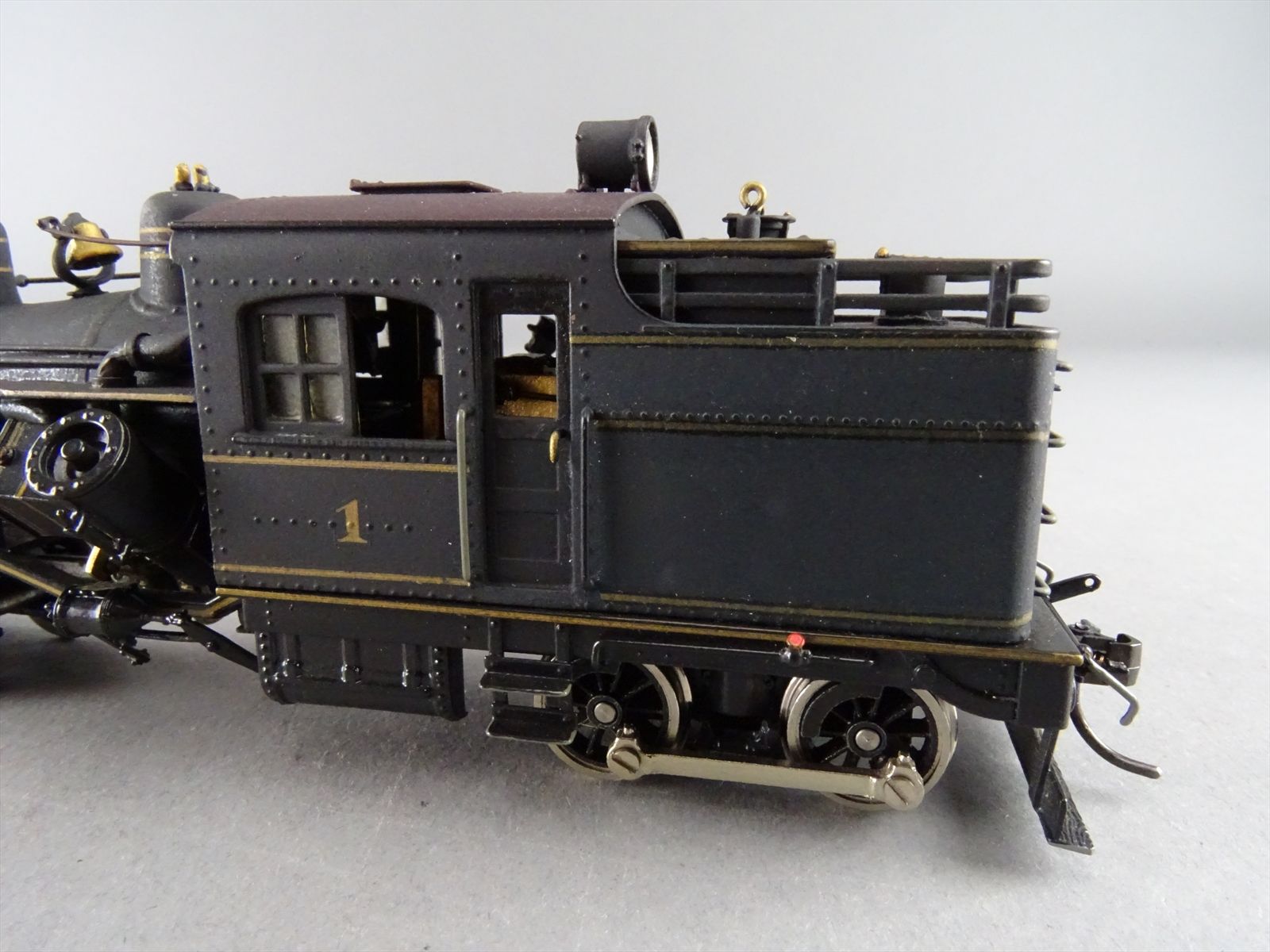 HO Brass Model - PFM Logging Heisler Geared Locomotive - Straight Stack ...