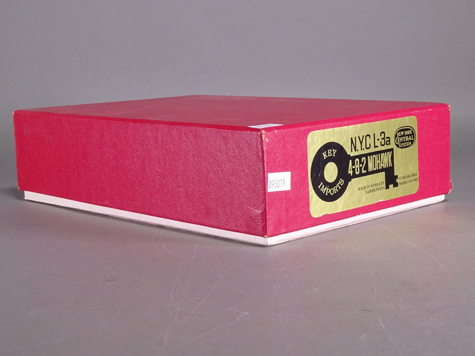 HO Brass Model - Key NYC New York Central L3a (L3c) 4-8-2 Mohawk #3023 ...