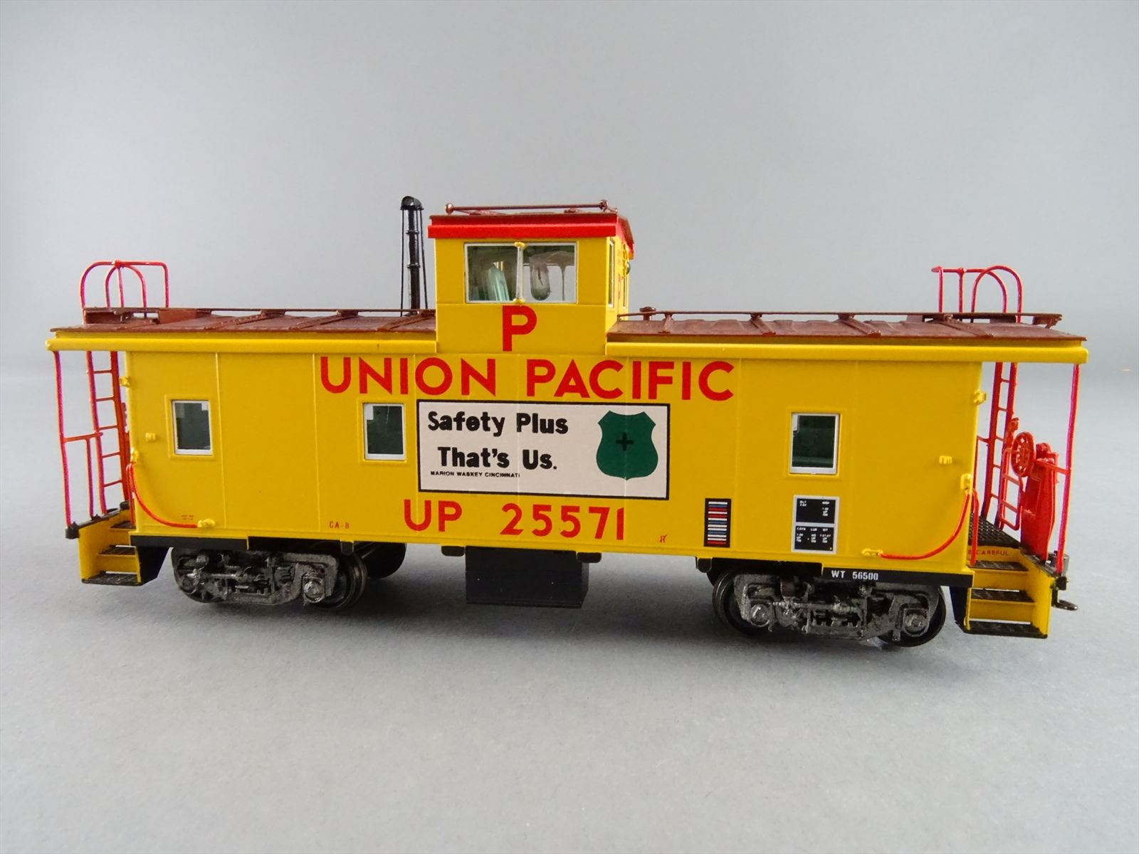 HO Brass Model - OMI 3975.1 UP Union Pacific CA-8 Caboose #25571 - F/P ...