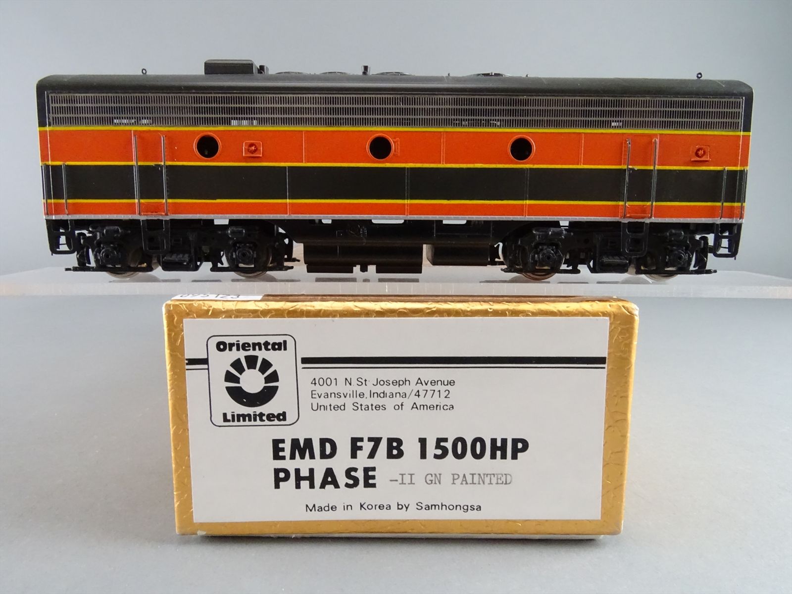 HO Brass Model - Oriental GN Great Northern F7 F7B 1500HP Phase II - F ...