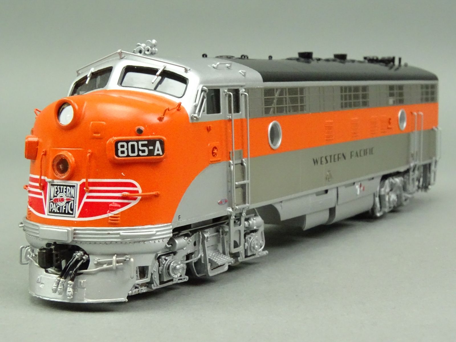 HO Brass Model Train - CIL 2284.1 Challenger WP Western Pacific EMD FP7A F7B F3B Diesel Set ...