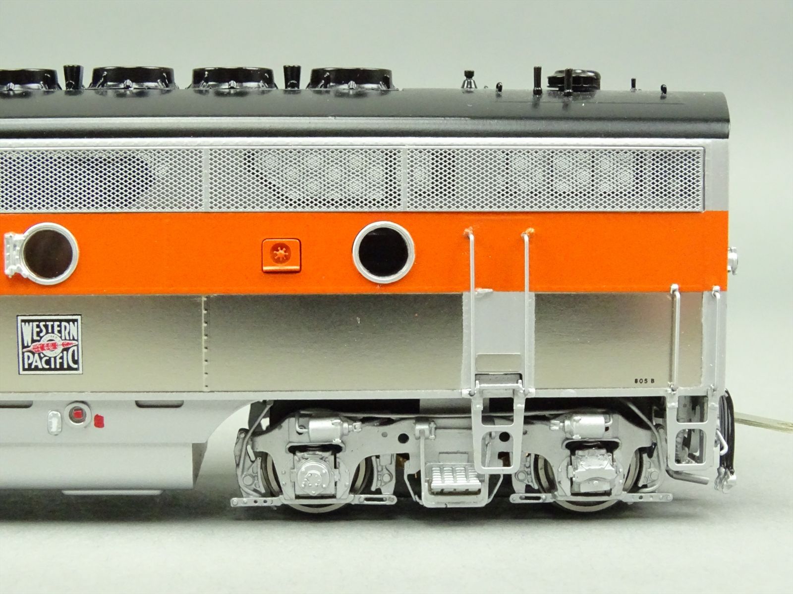 HO Brass Model Train - CIL 2284.1 Challenger WP Western Pacific EMD FP7A F7B F3B Diesel Set ...