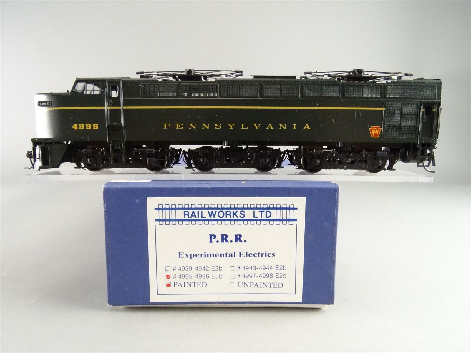 HO Brass Model - Railworks PRR Pennsylvania E3b Experimental Electric ...