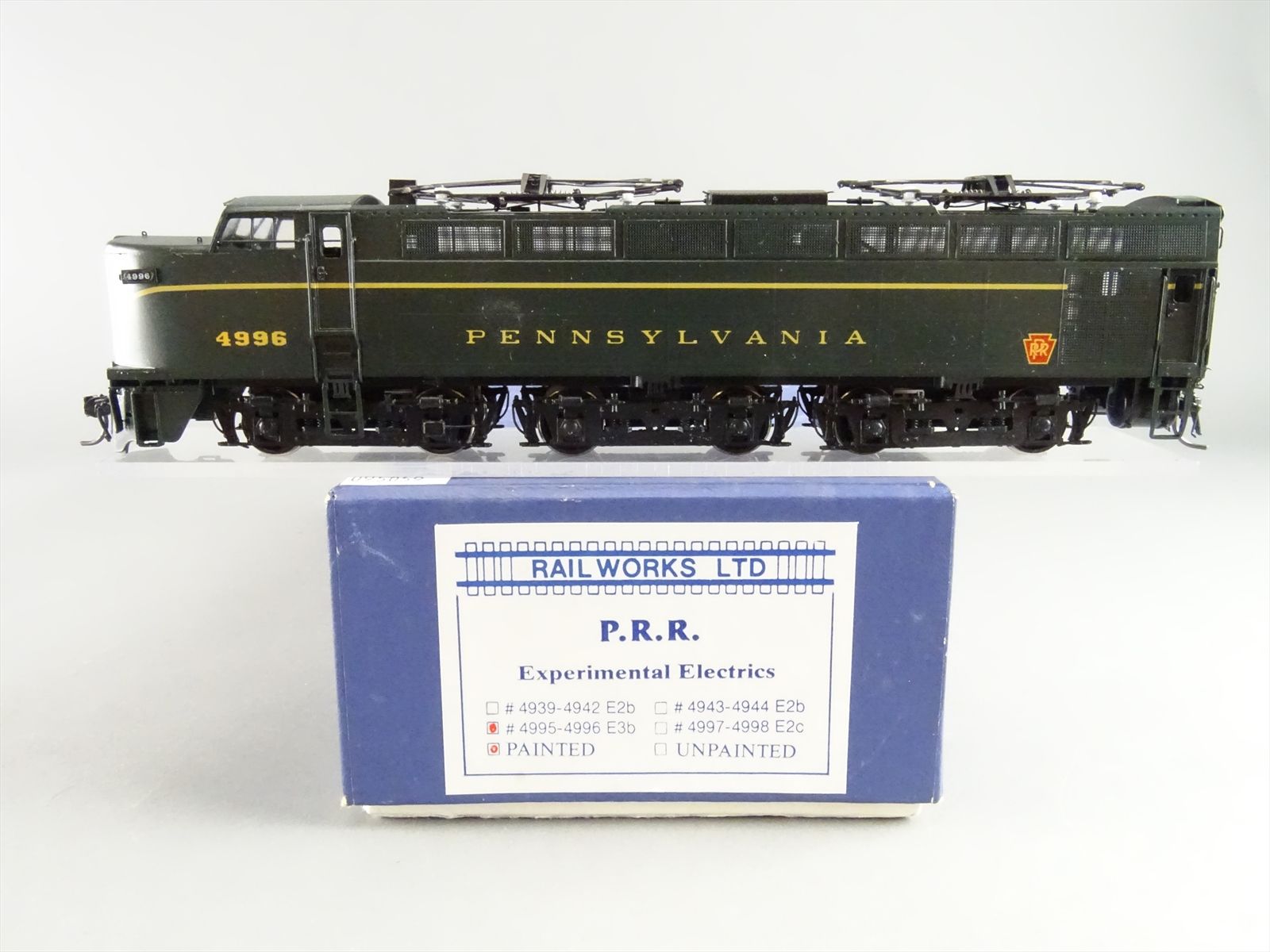 HO Brass Model - Railworks PRR Pennsylvania E3b Experimental Electric ...