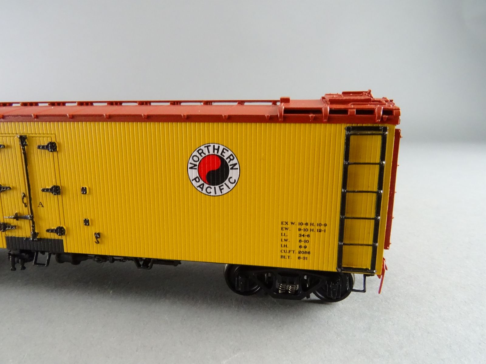 HO Brass Model - W&R NP Northern Pacific Wood Reefer Version 3 #90386 ...