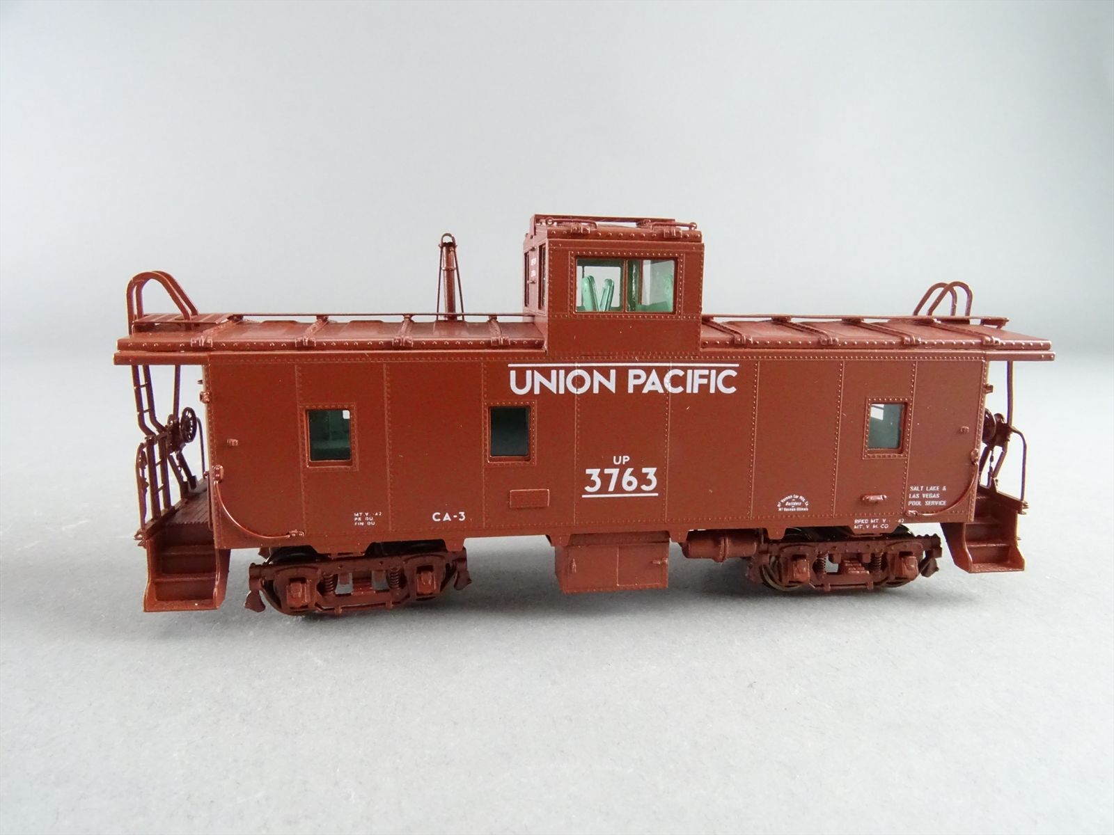 HO Brass Model - OMI 3970.1 UP Union Pacific CA-3 Caboose #3763 - F/P ...